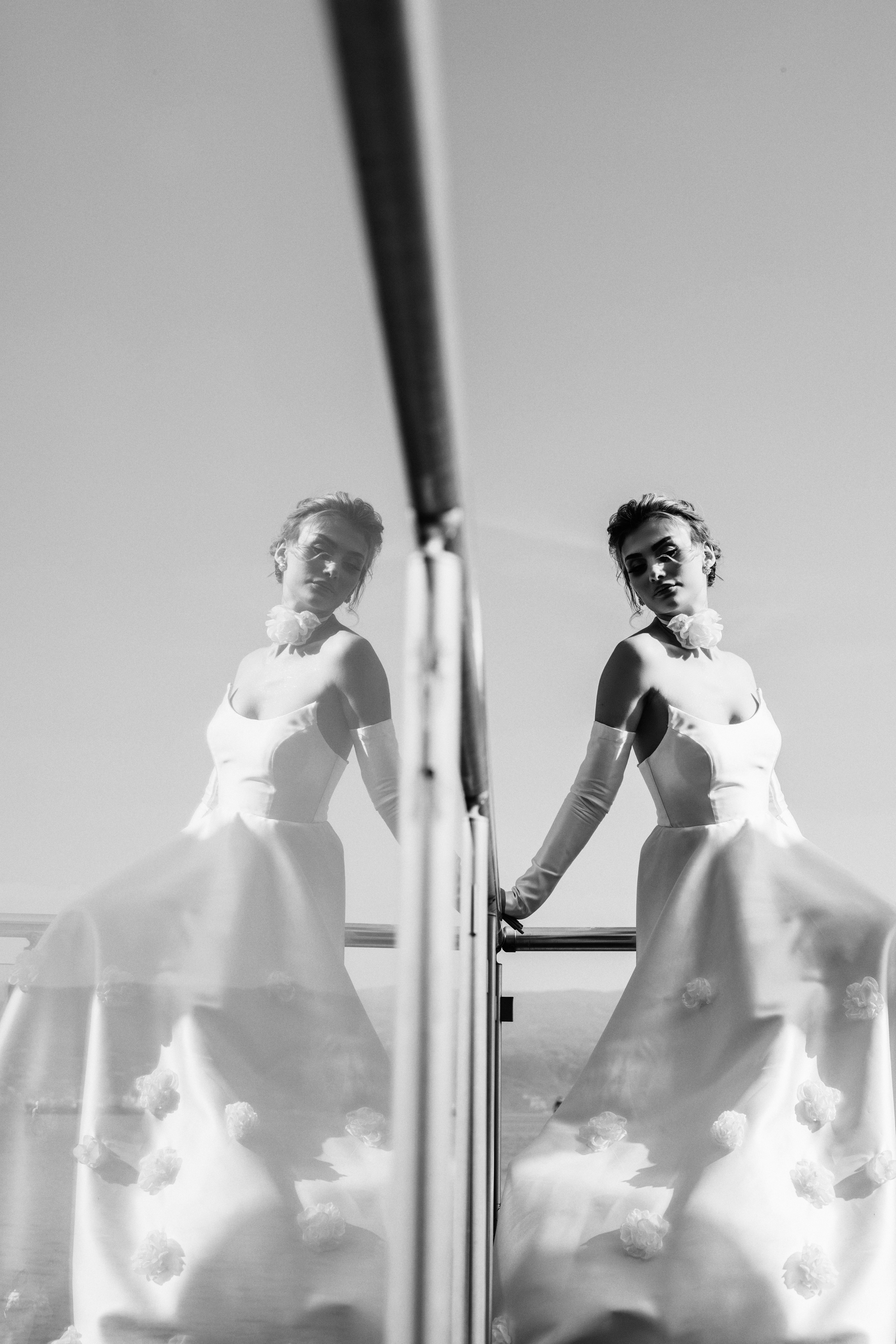 Bride with Reflection · Free Stock Photo