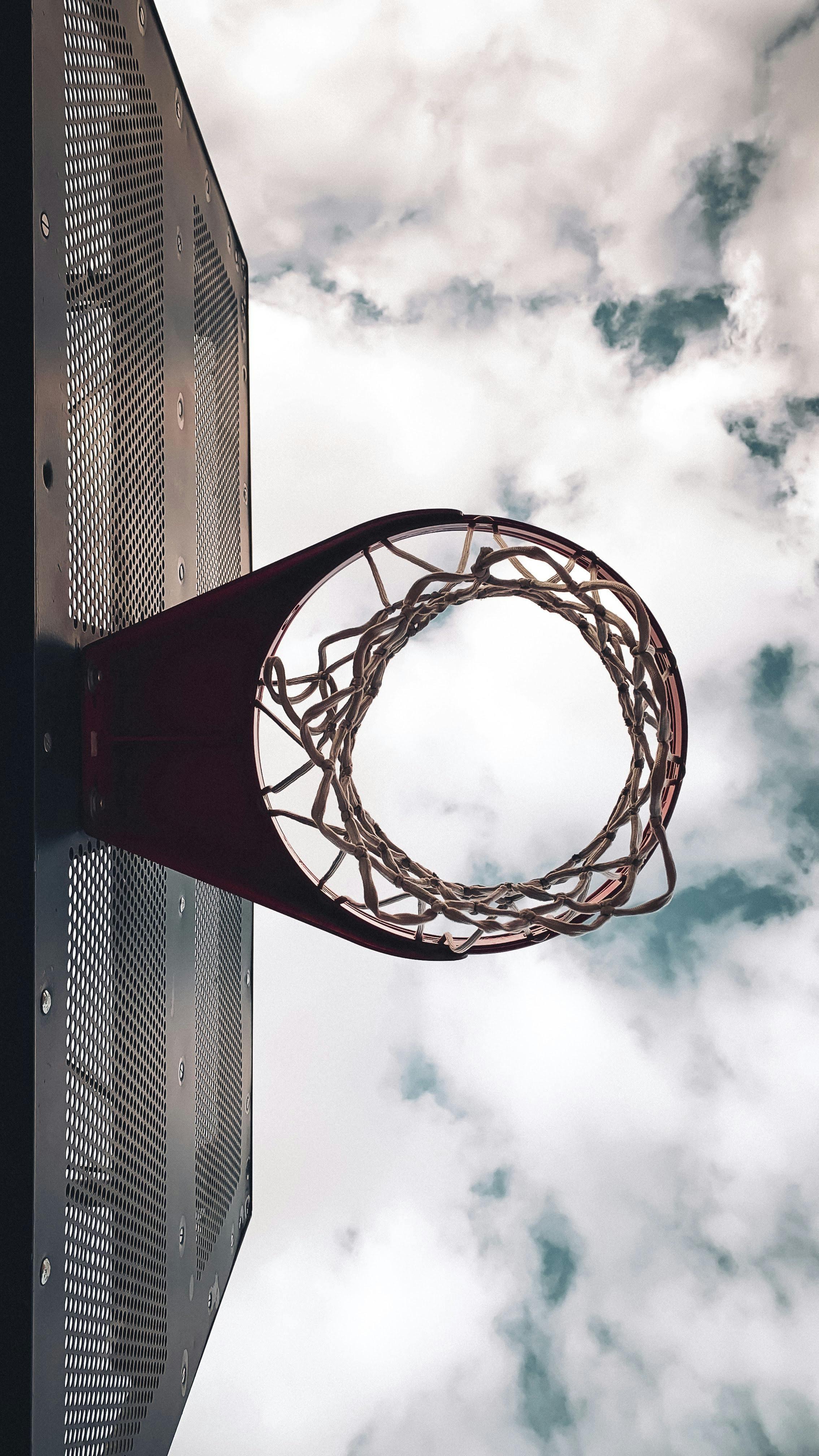 Basketball Hoop Reflecting on Water · Free Stock Photo