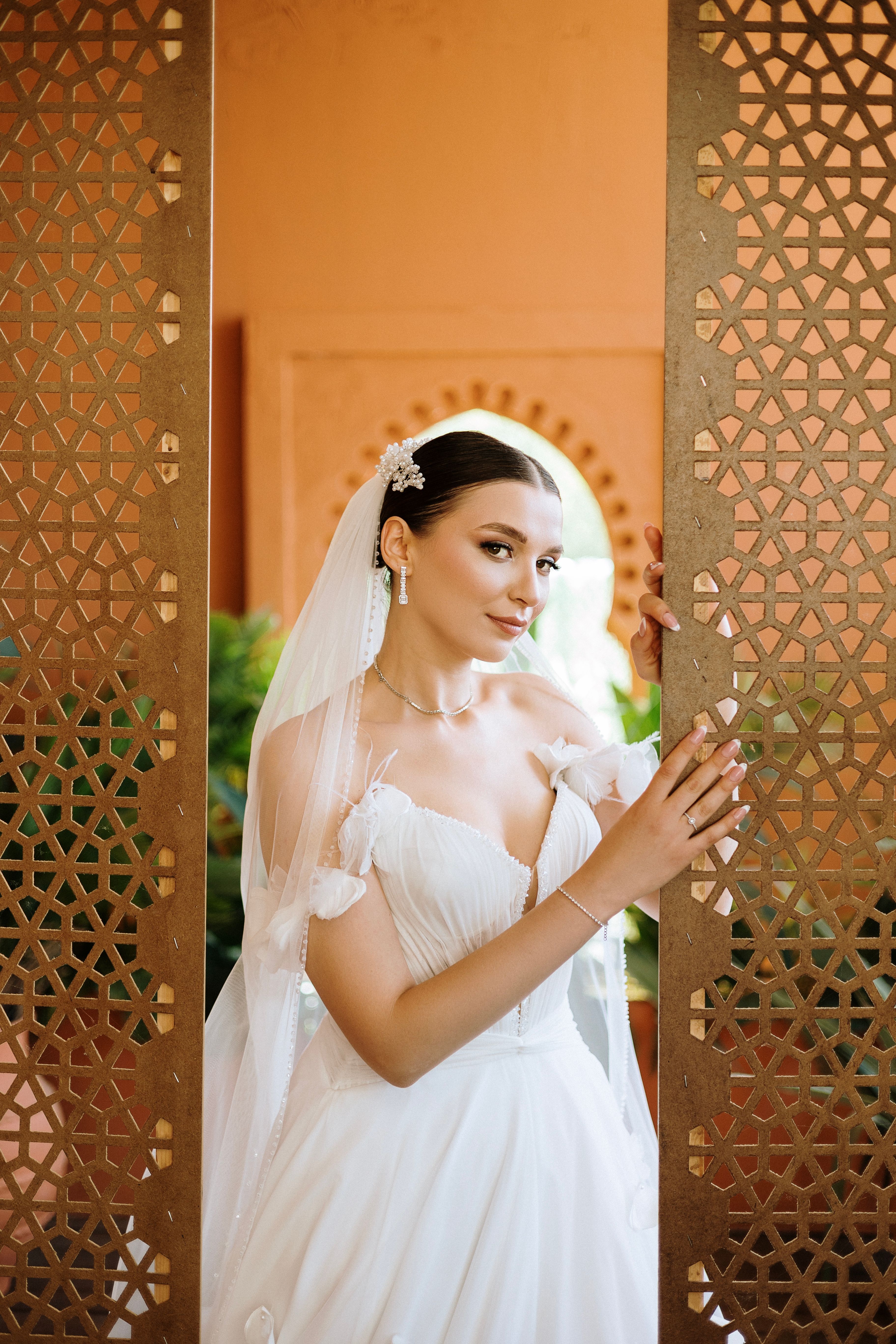 Photo of the Bride Standing in a Room · Free Stock Photo
