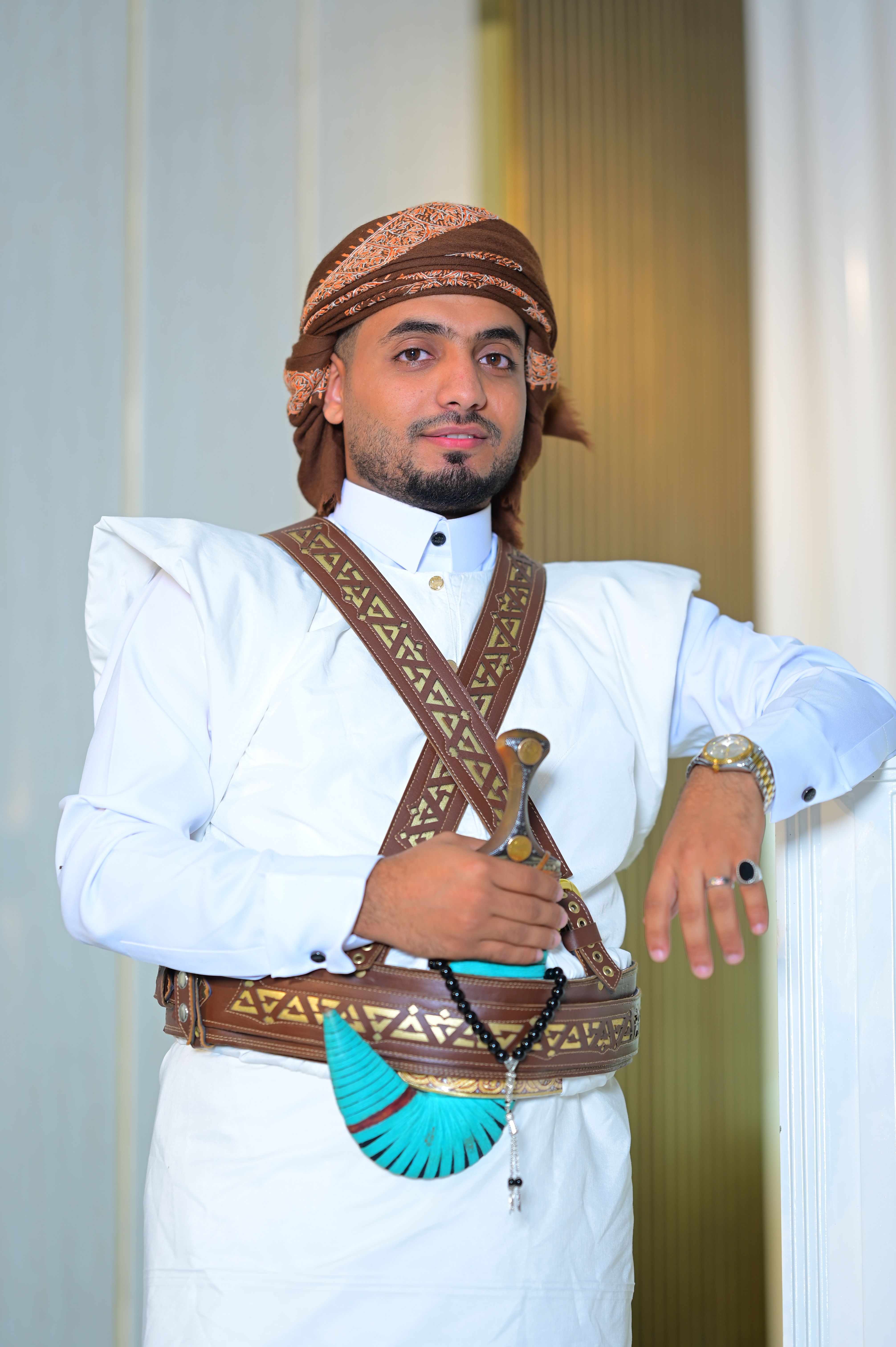 Man in Yemen Traditional Clothing · Free Stock Photo