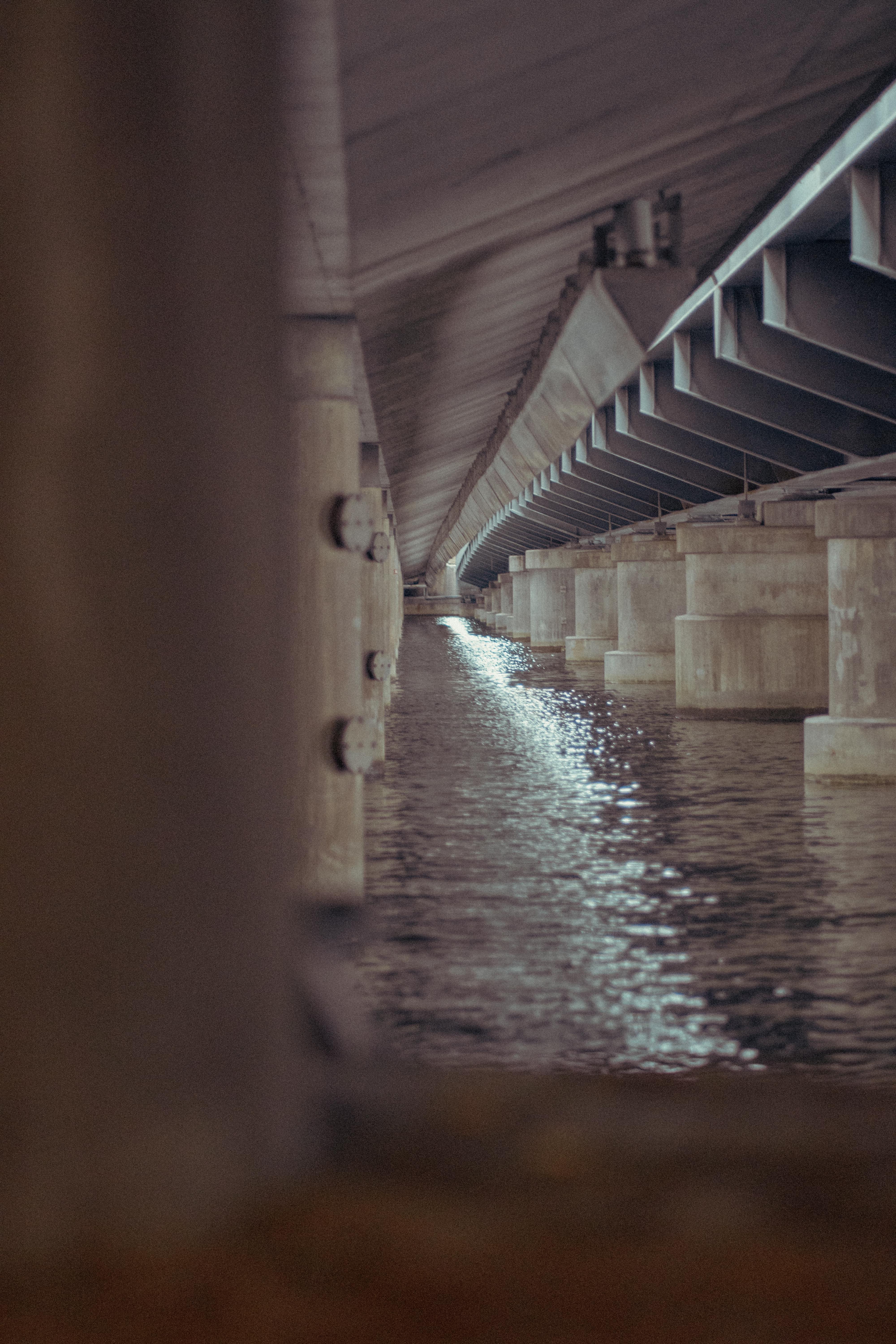 Water under a Bridge · Free Stock Photo