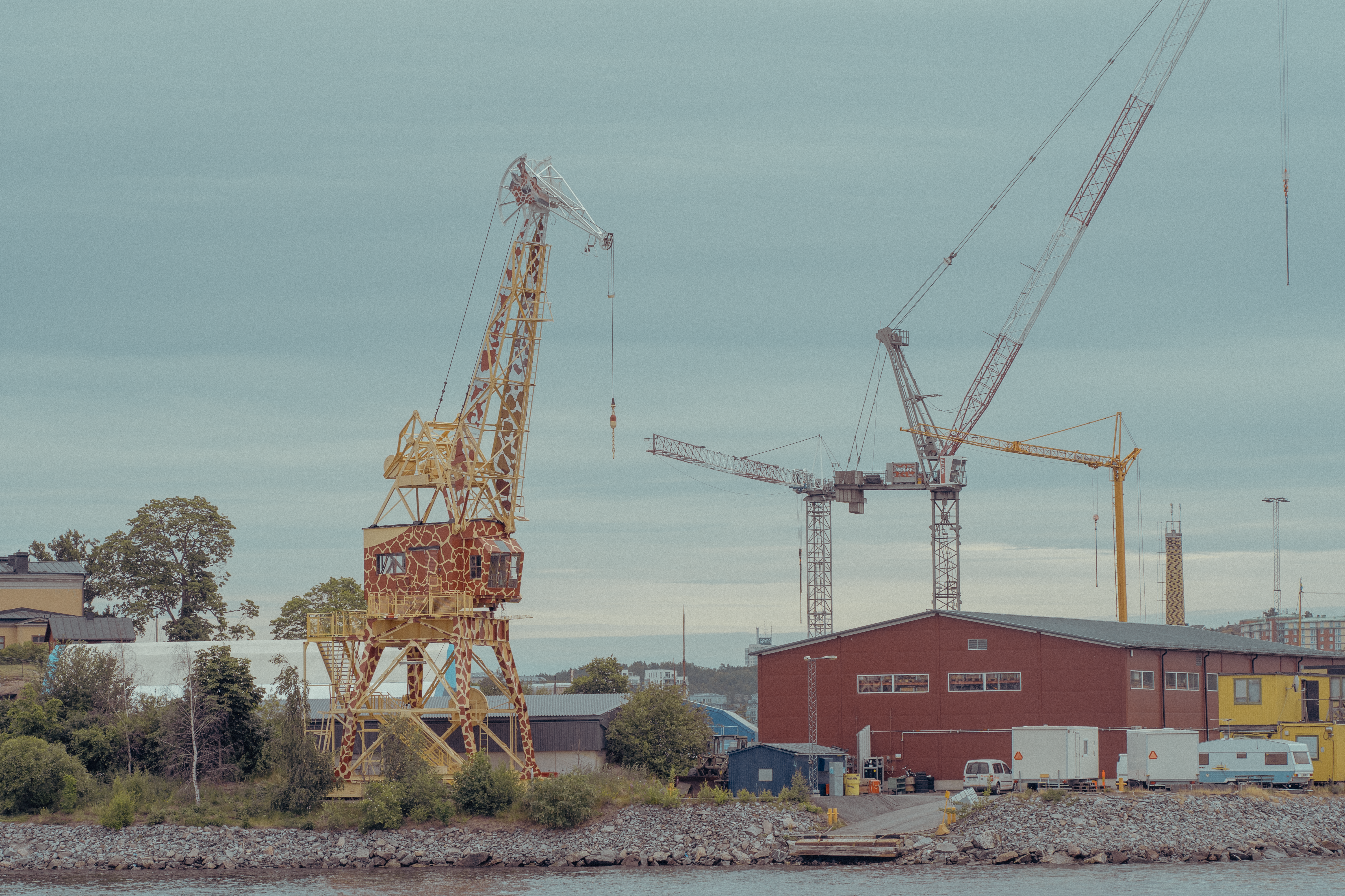 Giraffe Crane in Stockholm · Free Stock Photo