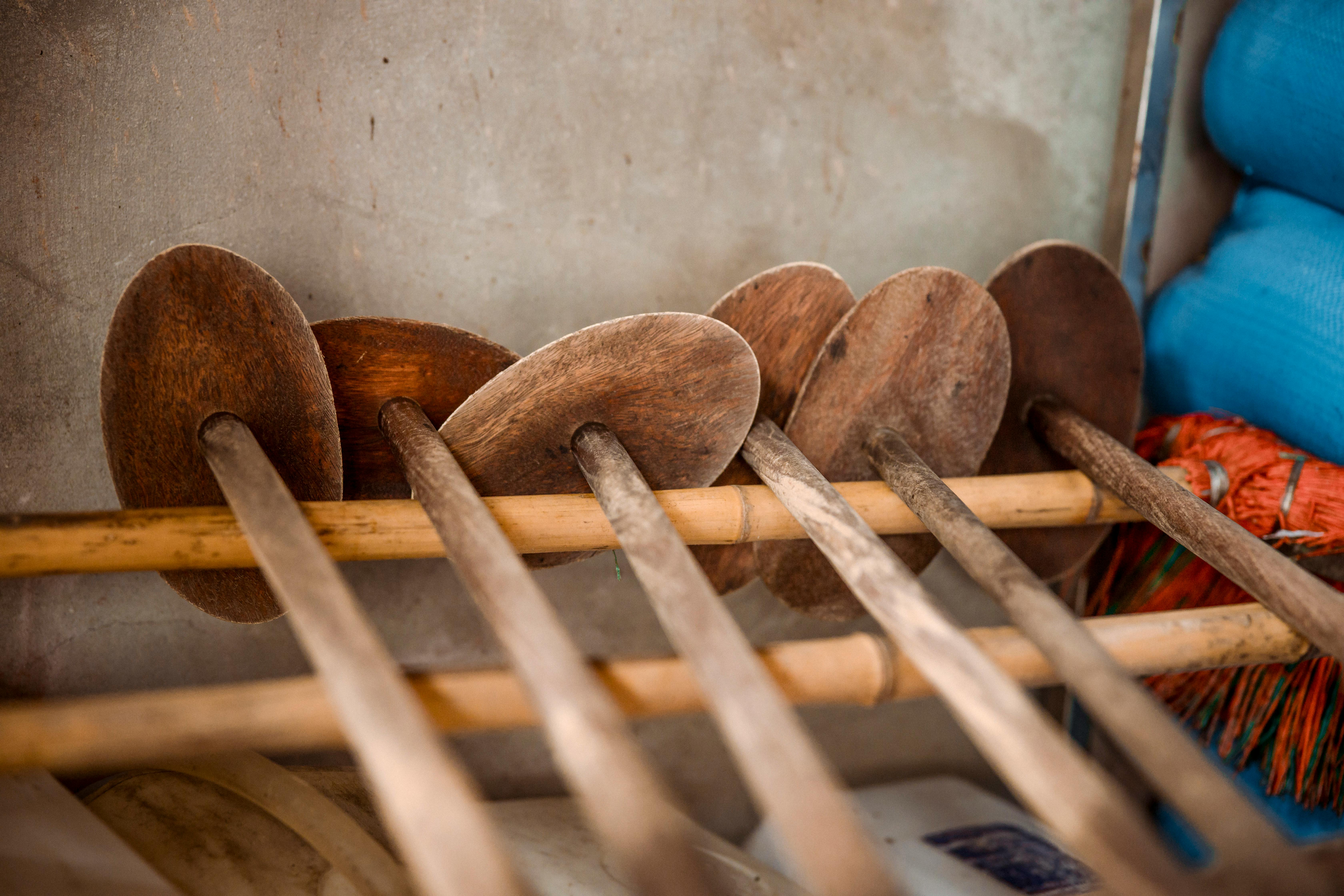 Traditional Wooden Cooking Tools · Free Stock Photo