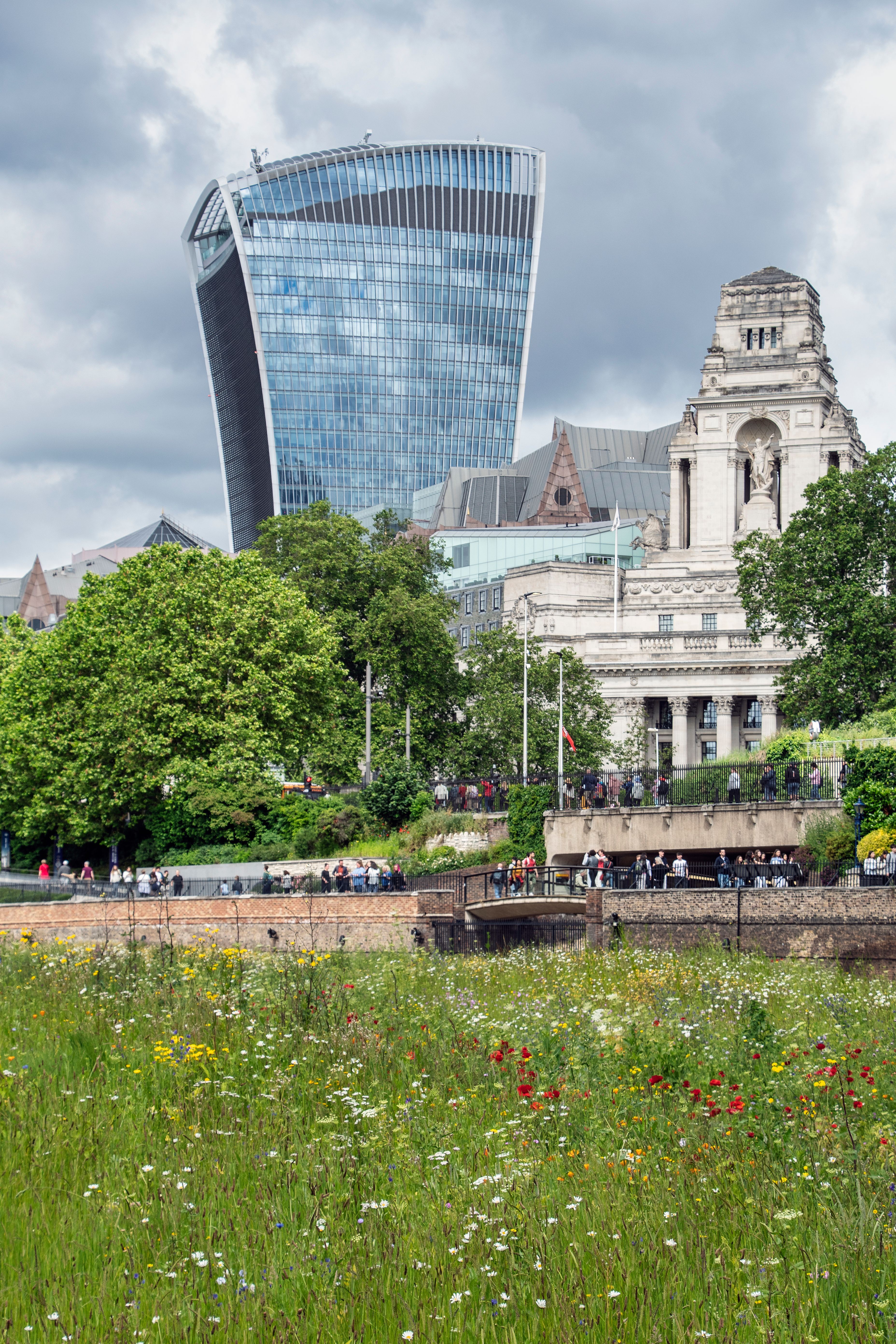 Fenchurch Street Buildings in London · Free Stock Photo