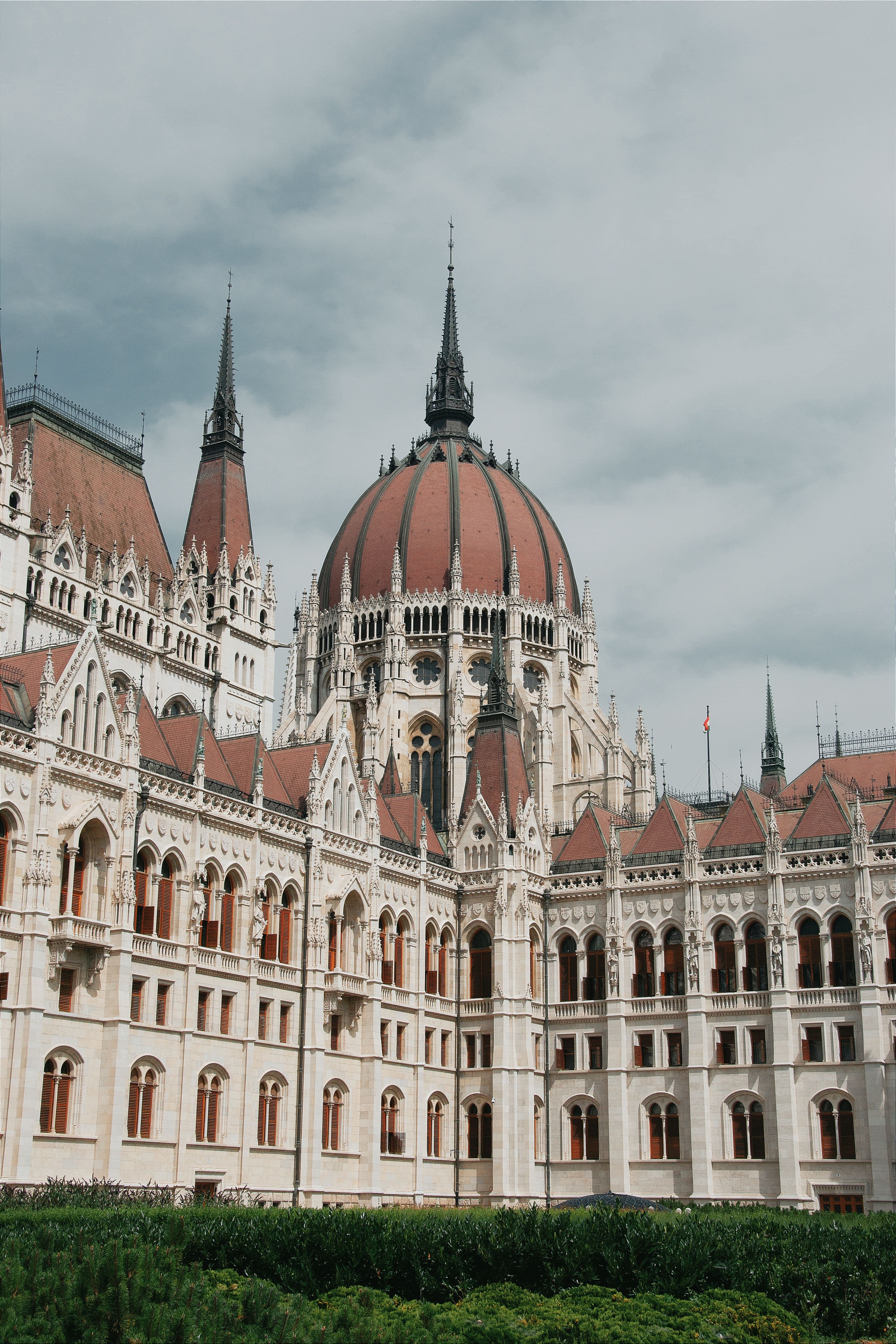 Facade of the Hungarian Parliament Building in Budapest, Hungary · Free ...