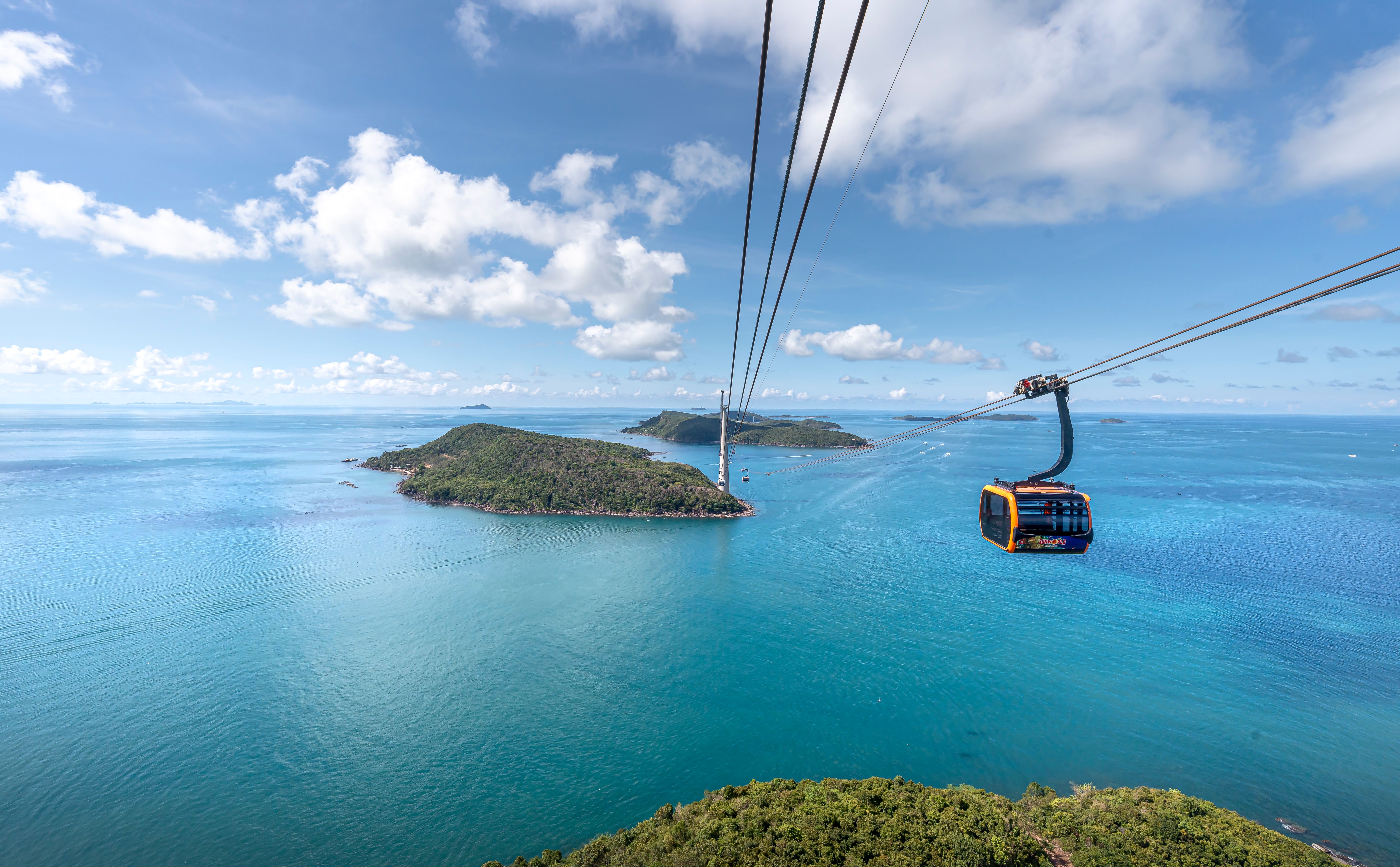 View of the Hon Thom Cable Car, Hon Thom, Vietnam · Free Stock Photo
