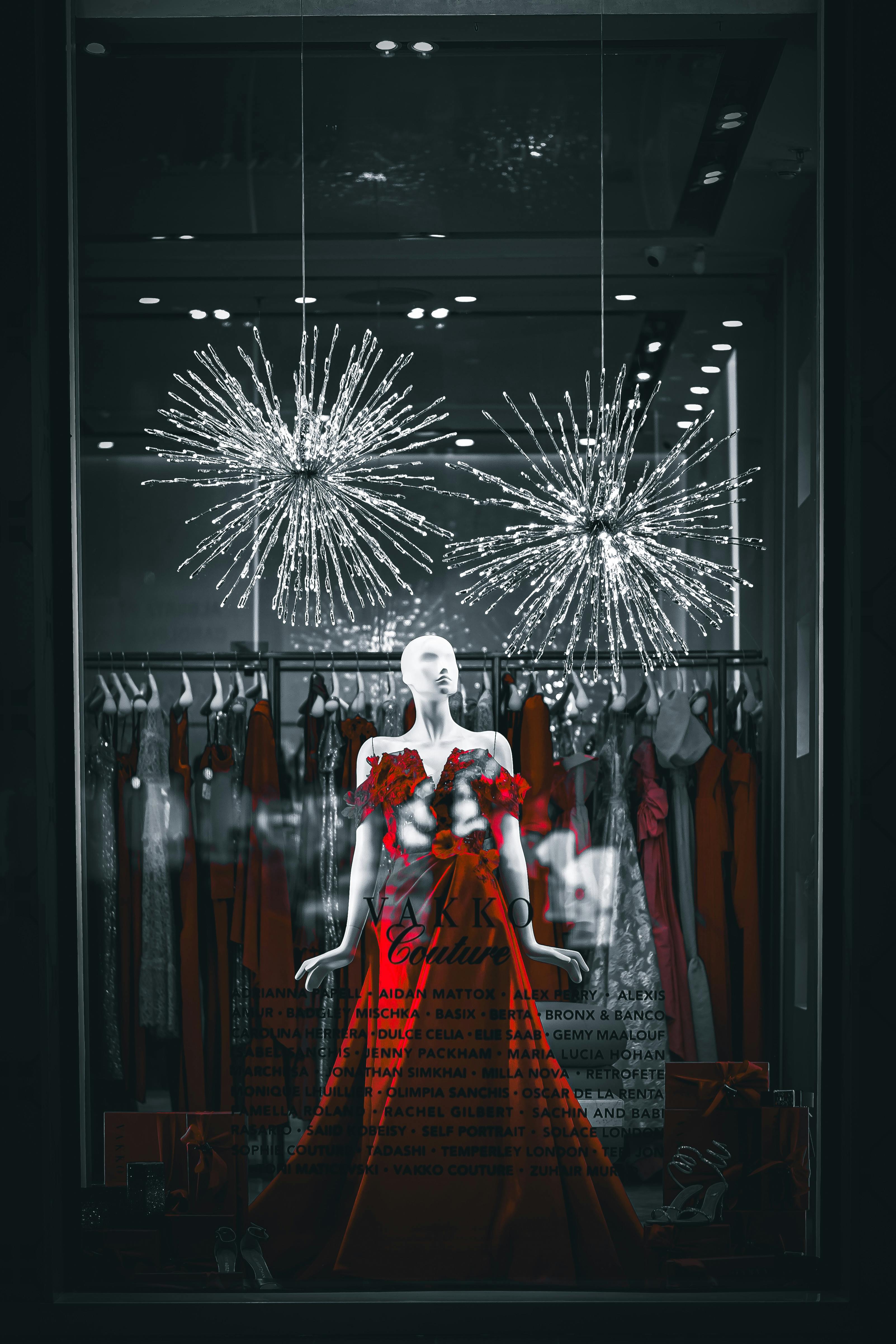 Mannequins On Store Window · Free Stock Photo