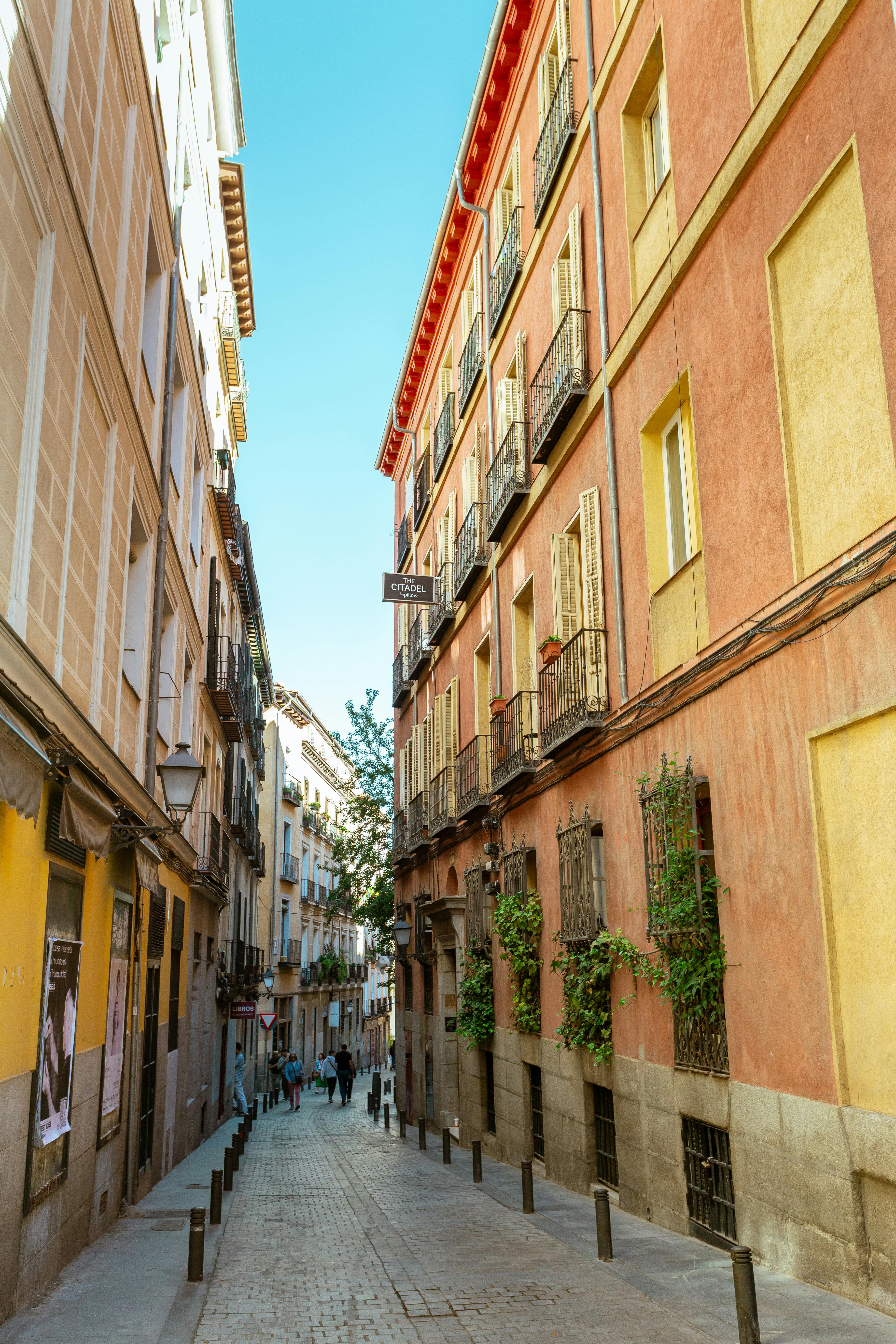 Tenements in a Narrow Alley · Free Stock Photo