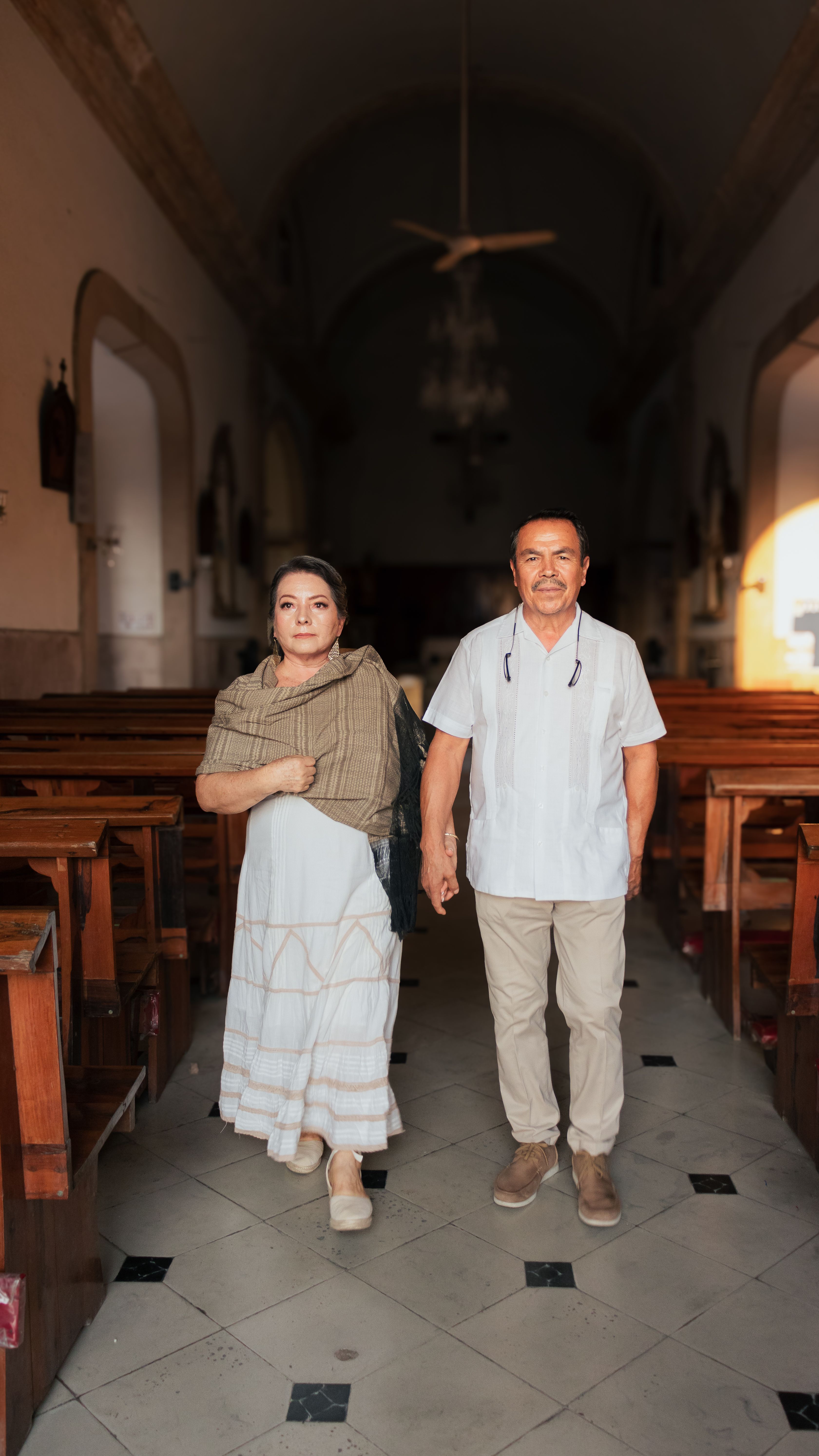 Photo of a Couple in a Church · Free Stock Photo