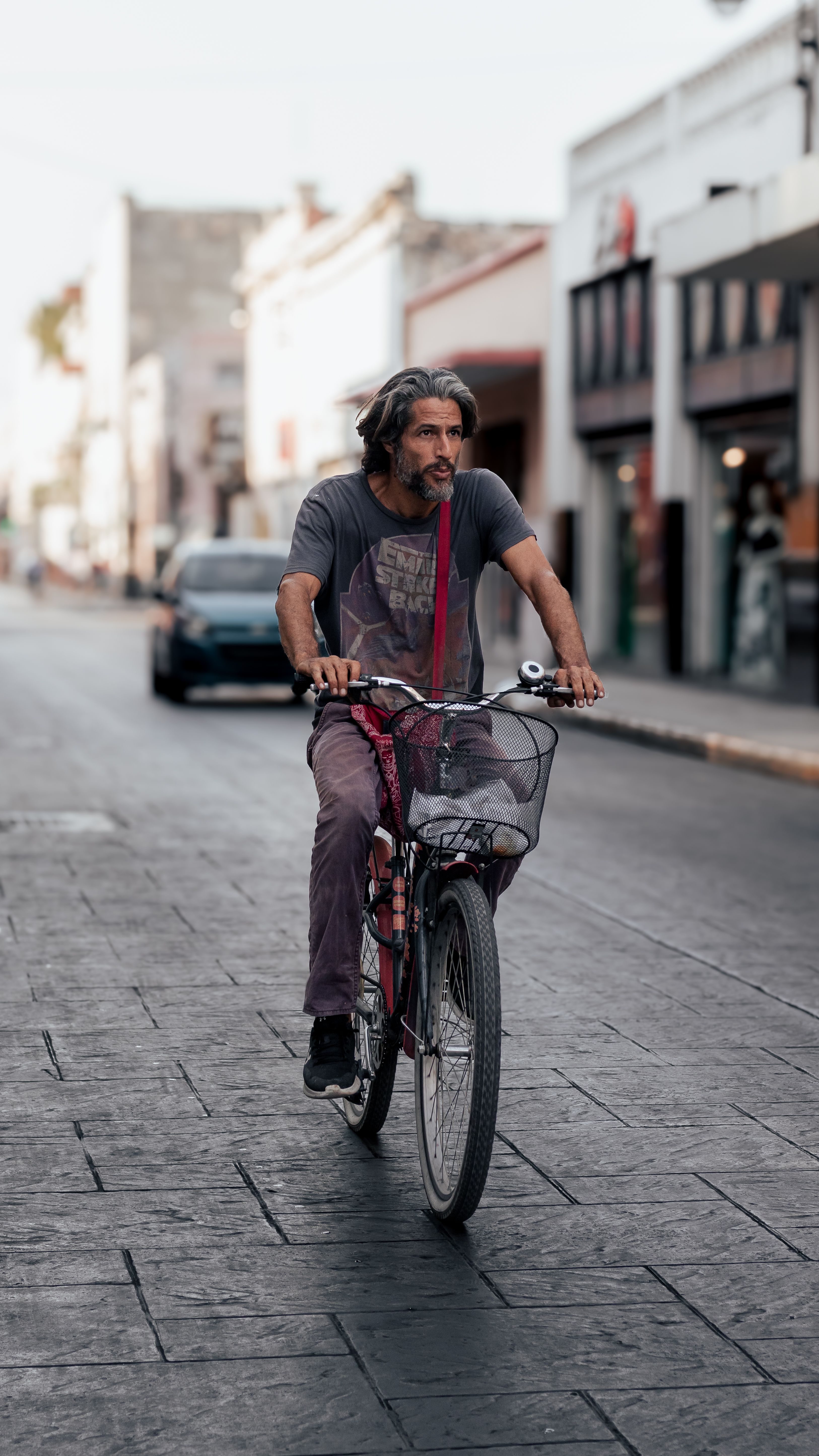 Man on a Bicycle · Free Stock Photo