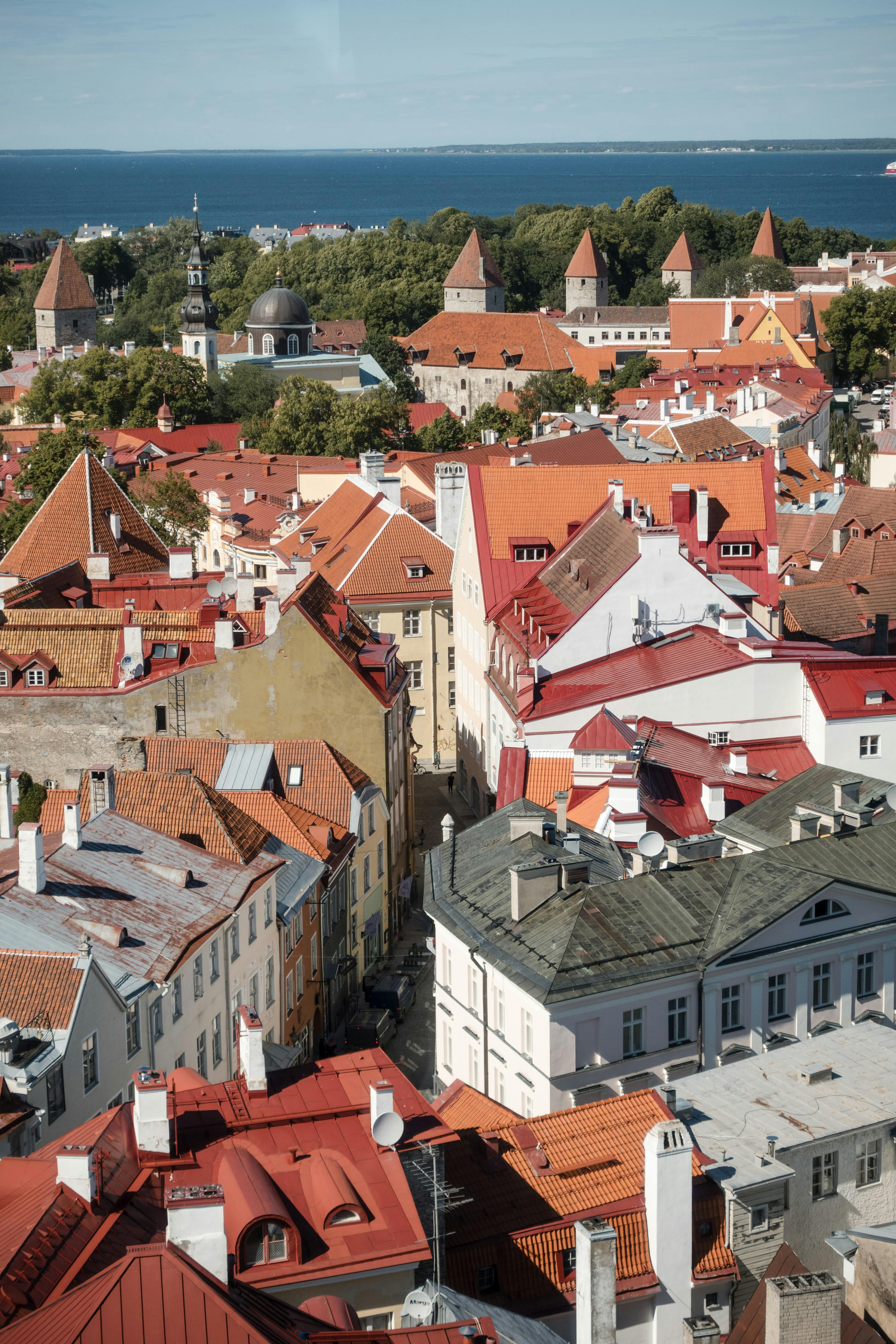 Traditional Townscape Seen from Above · Free Stock Photo
