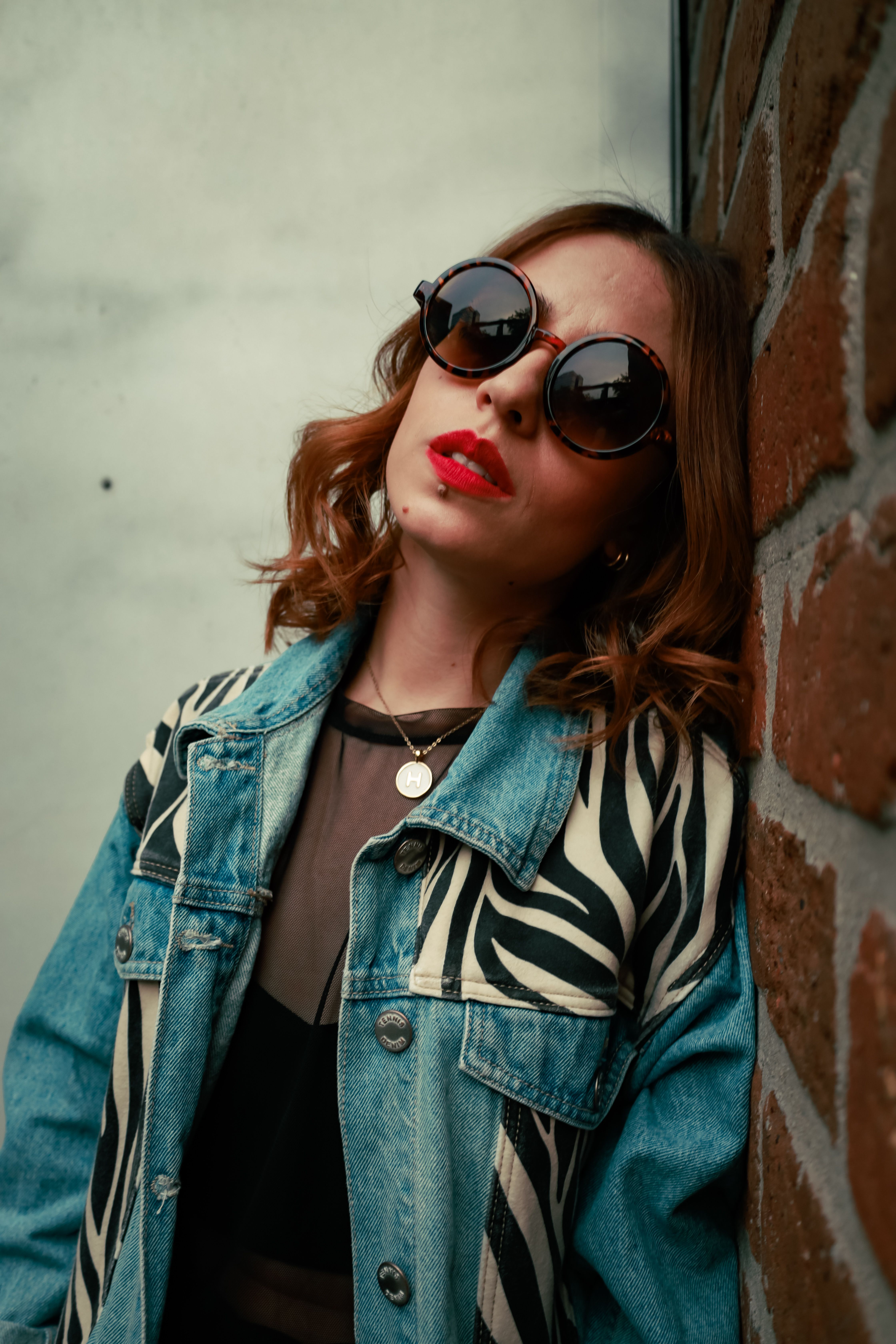 Model in Denim Jacket · Free Stock Photo
