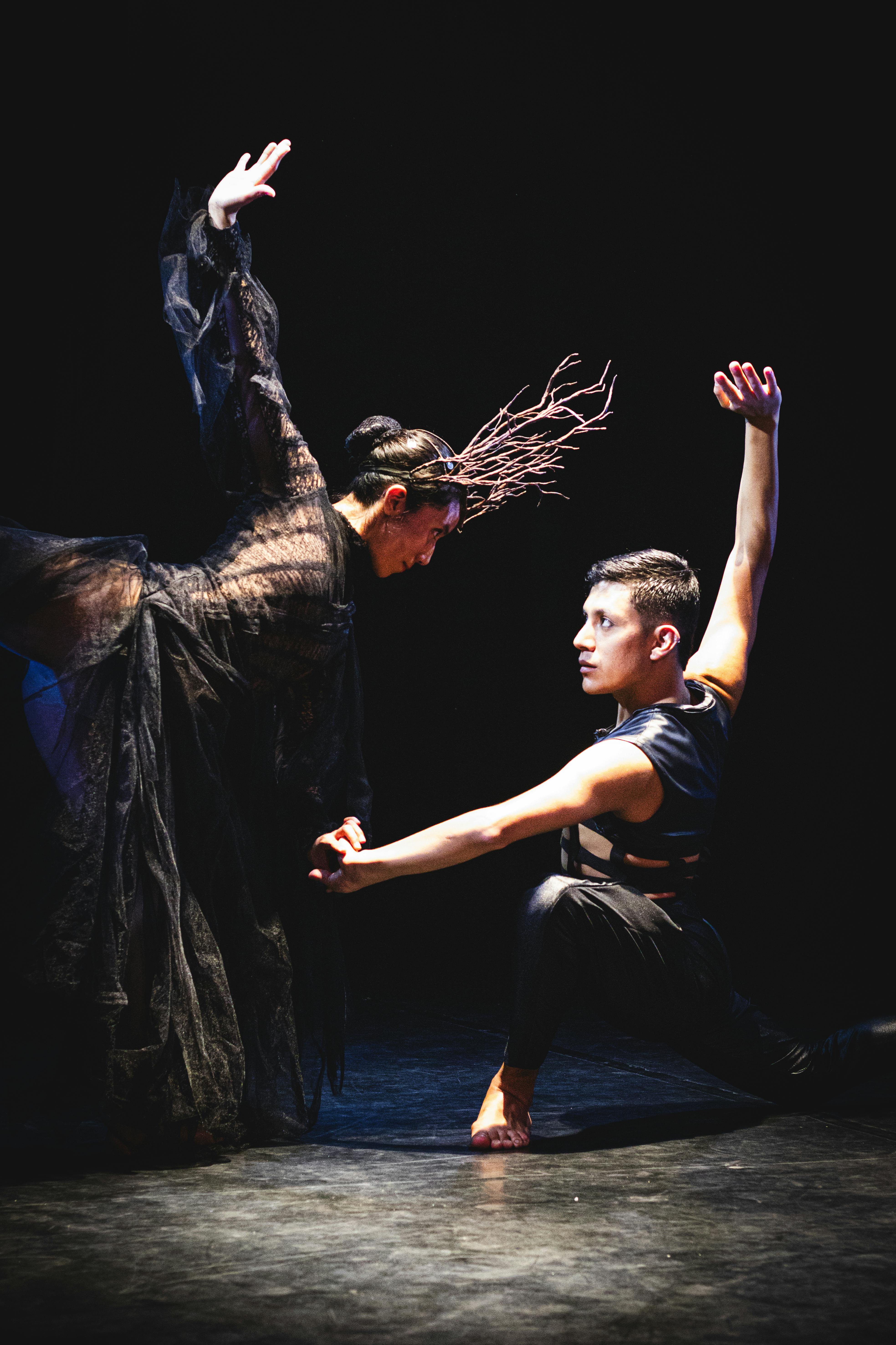 Two Dancers on Stage · Free Stock Photo