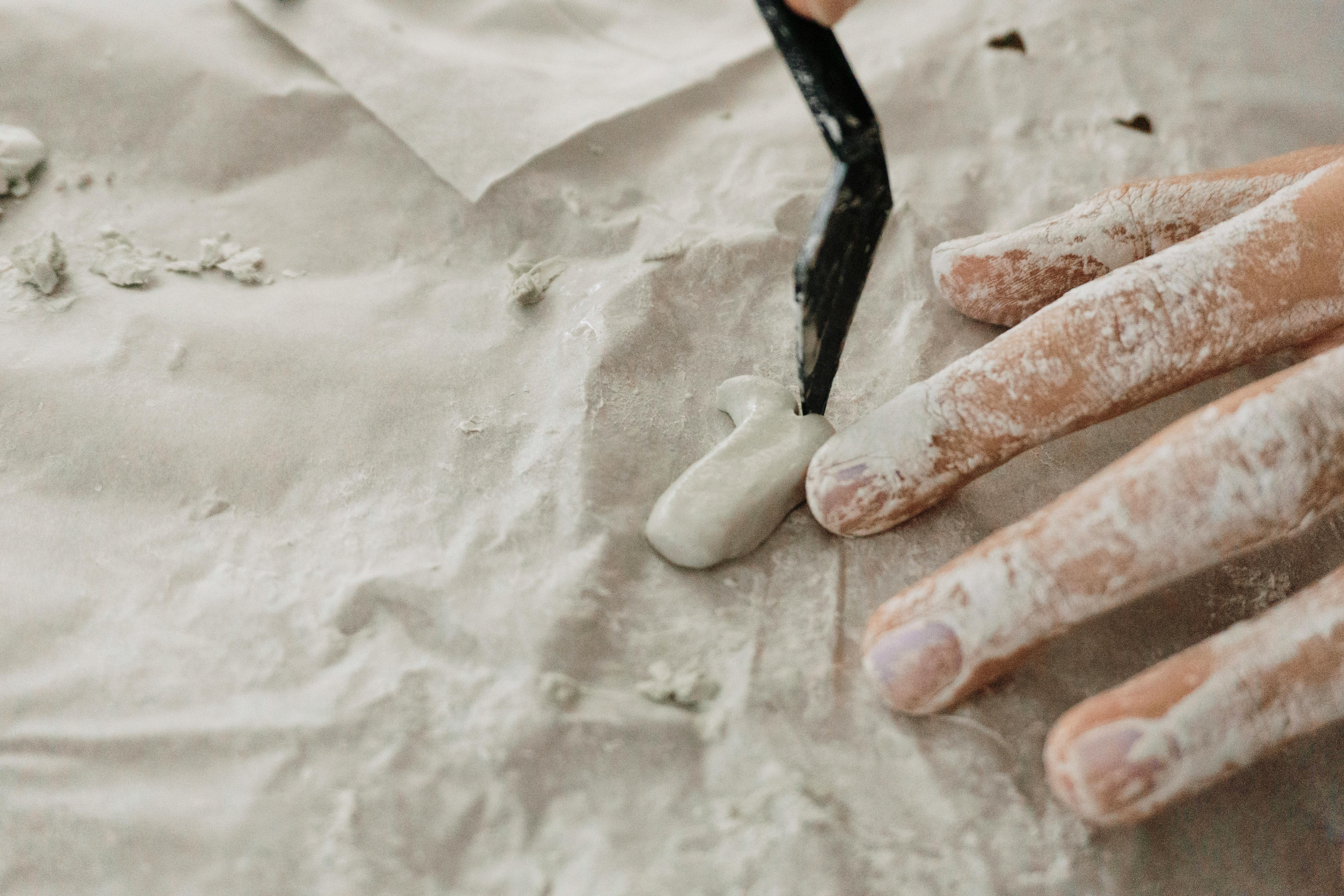Close-up of a Person Making Small Clay Sculptures · Free Stock Photo