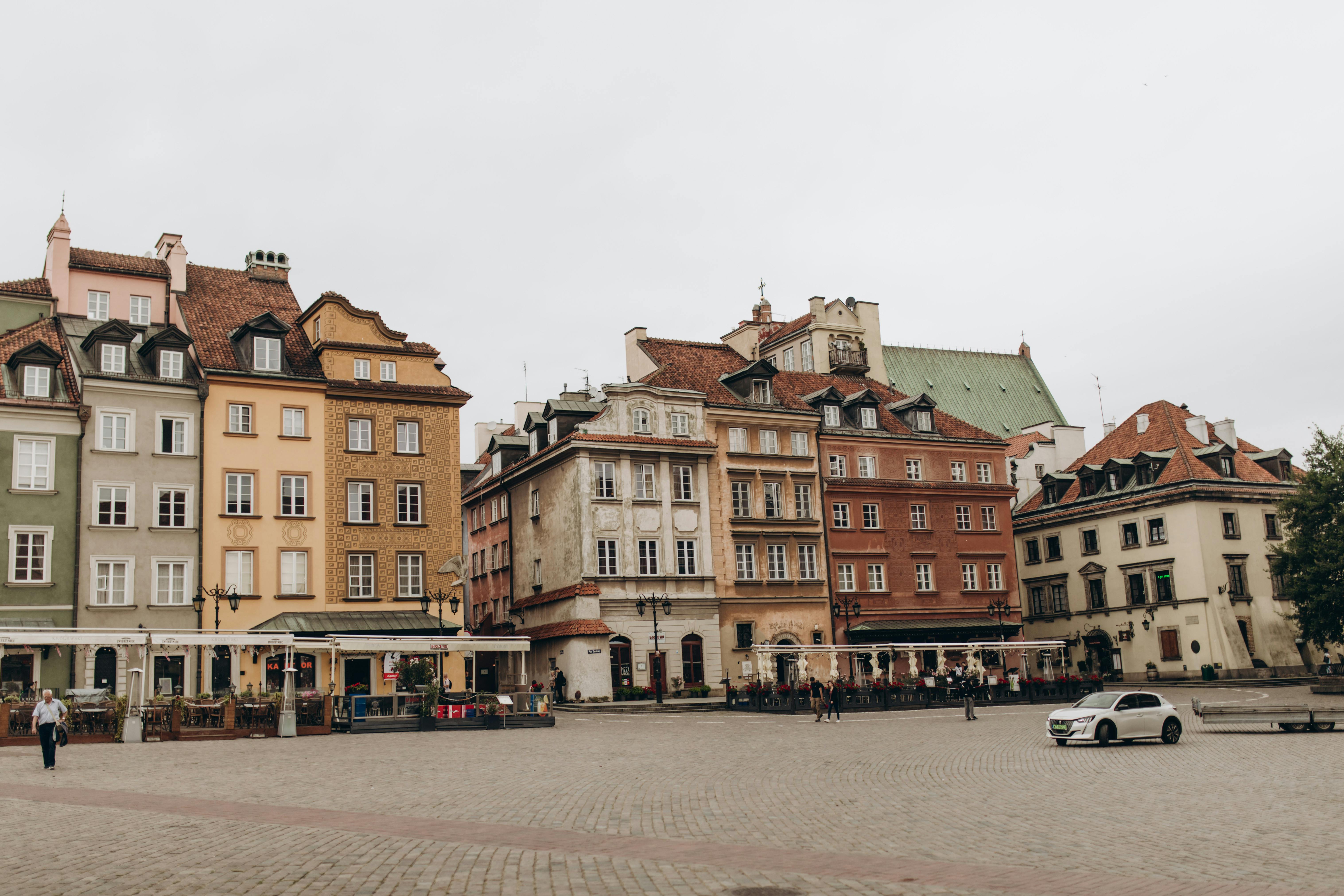 View of the Old Town Square in Warsaw, Poland · Free Stock Photo