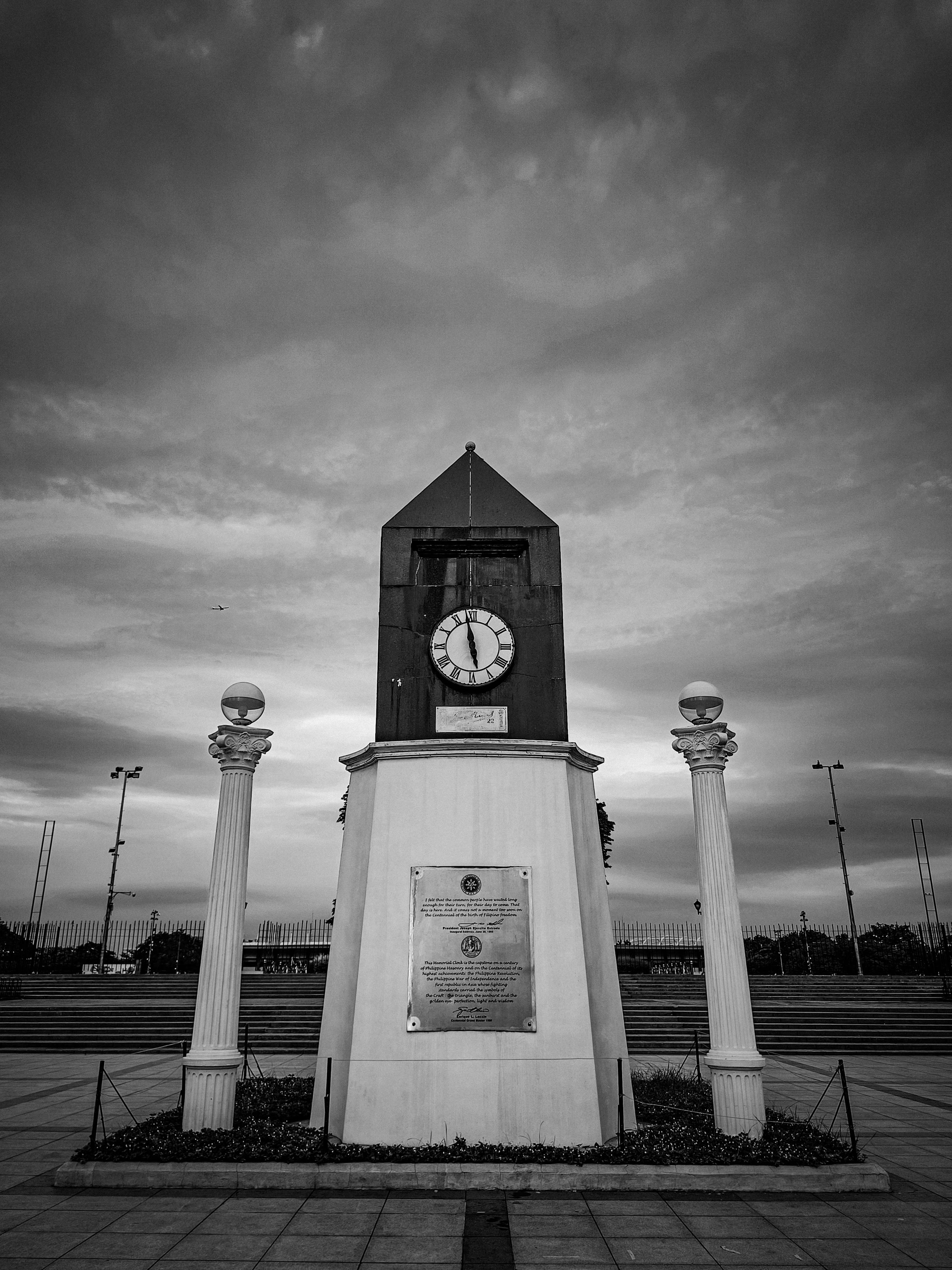 Centennial Clock Monument in Manila Rizal Park · Free Stock Photo