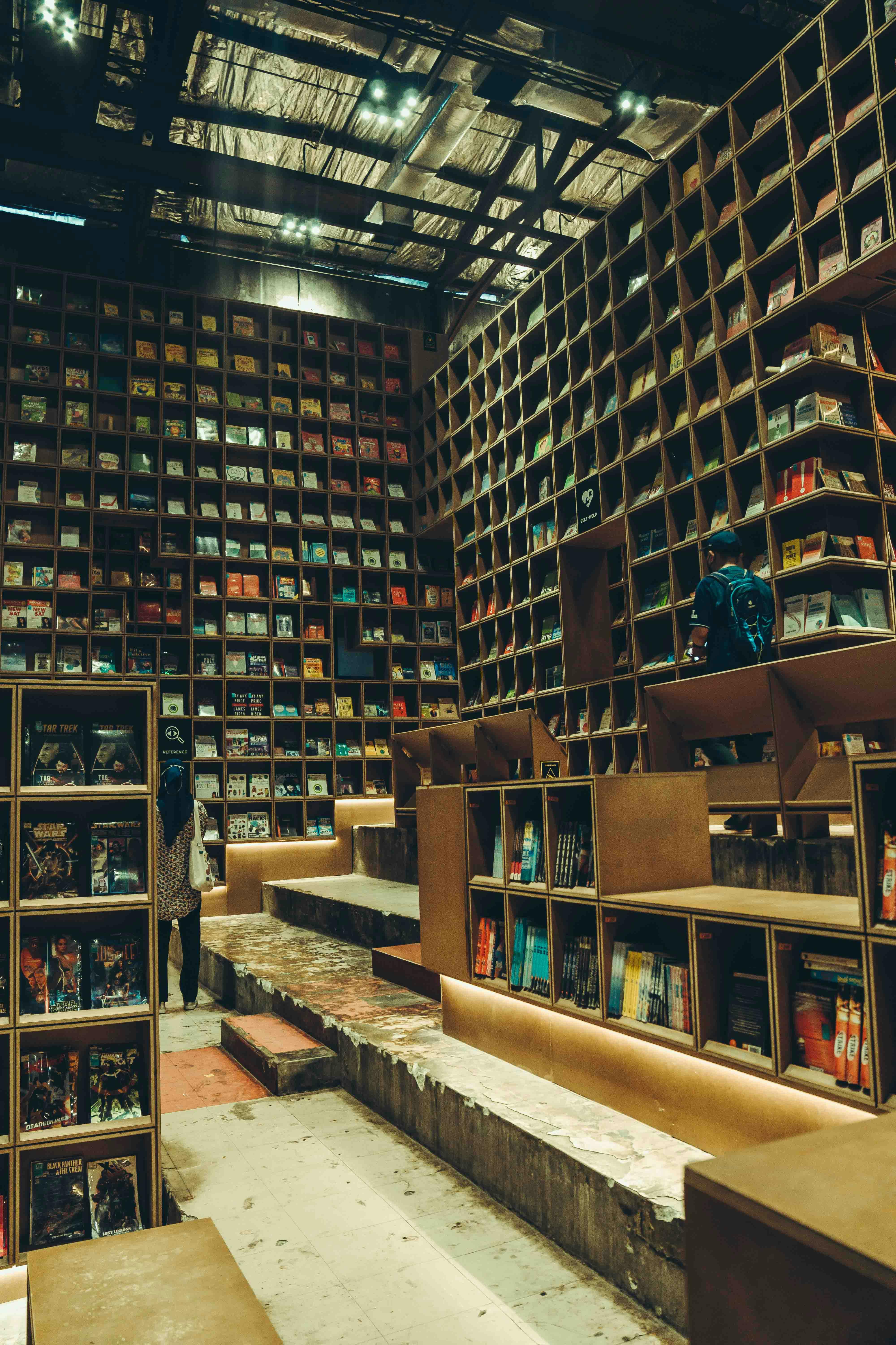 Interior of the BookXcess RexKL · Free Stock Photo