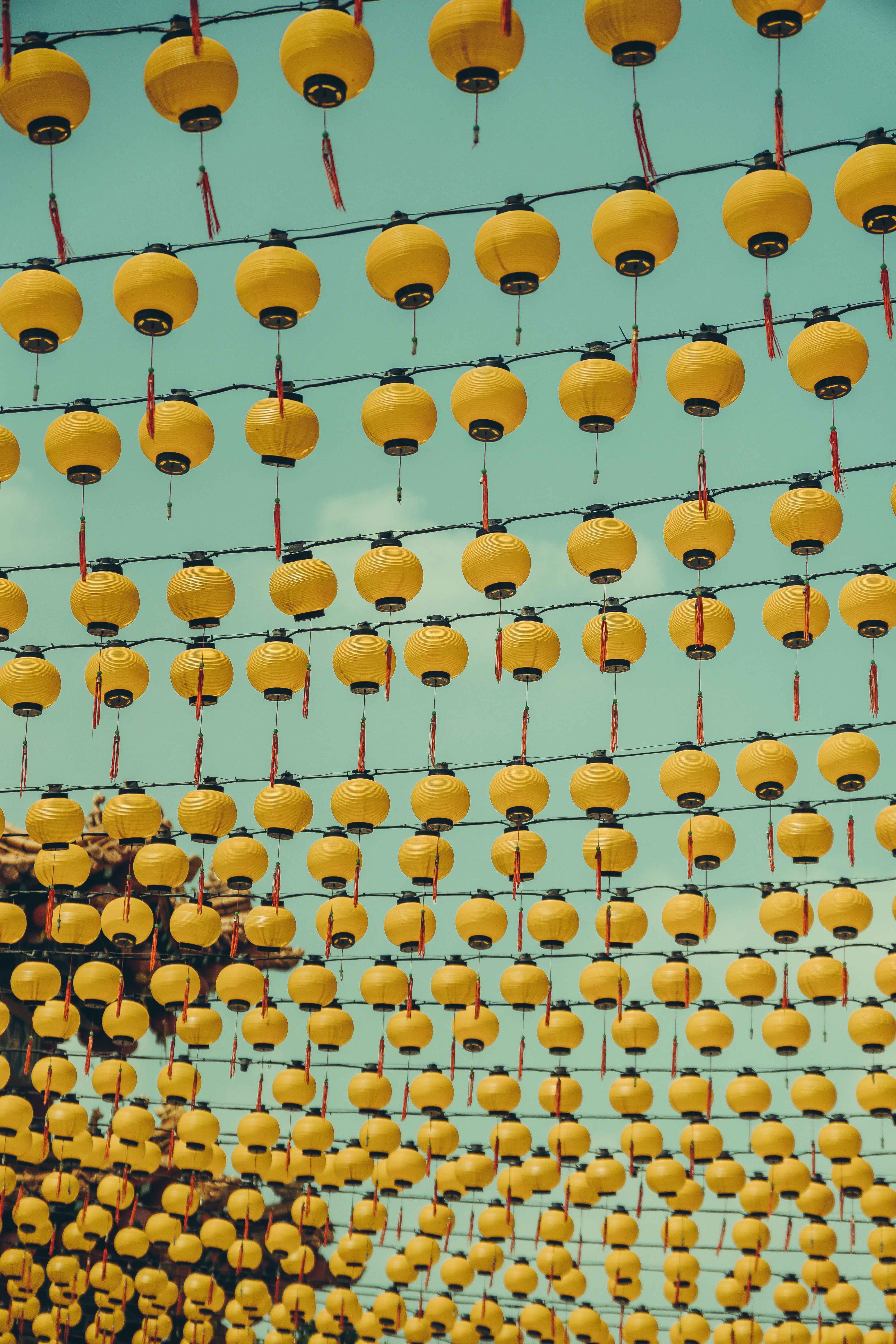 Yellow, Traditional Lanterns · Free Stock Photo