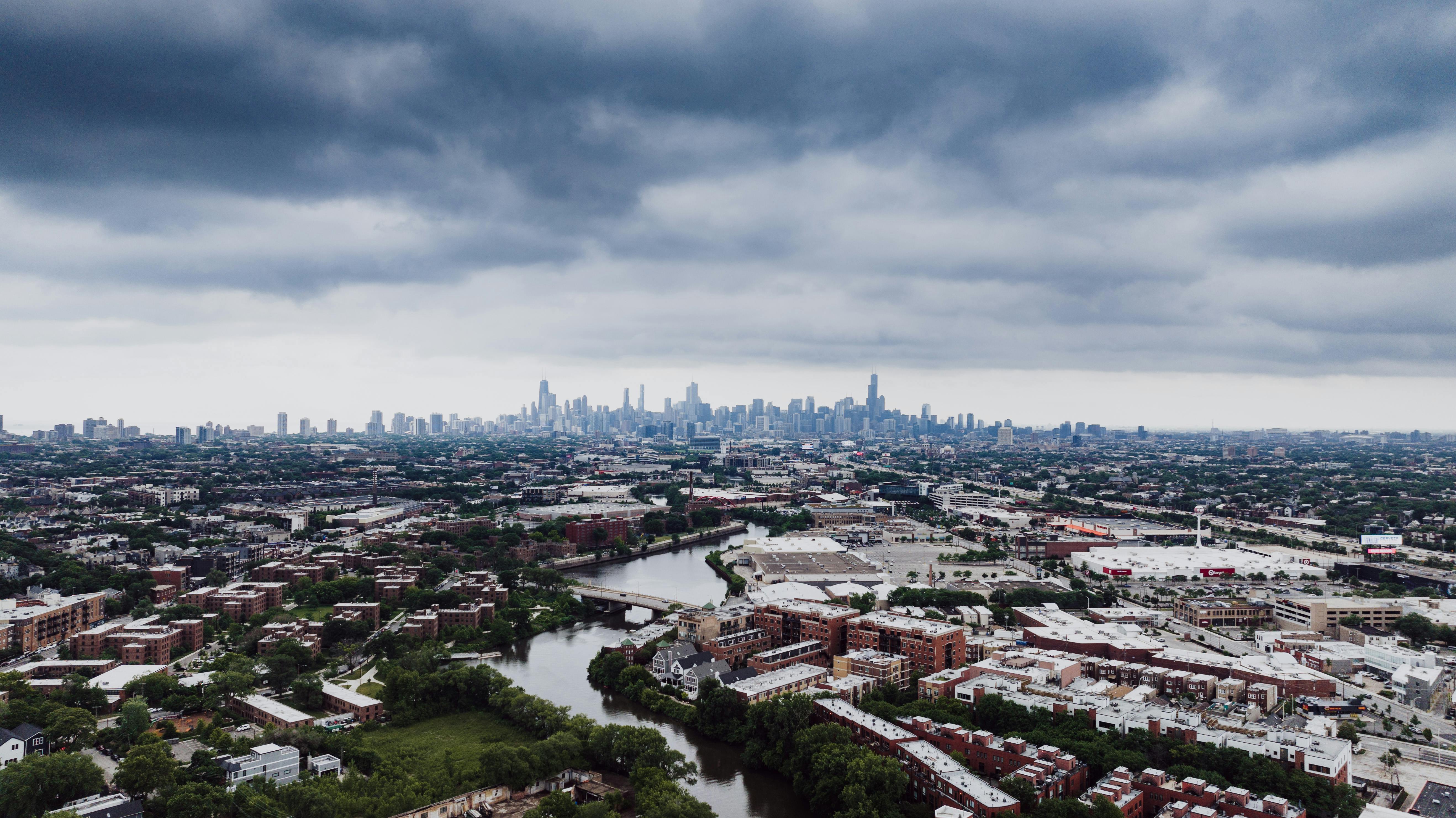 A view of the city from a high vantage point · Free Stock Photo