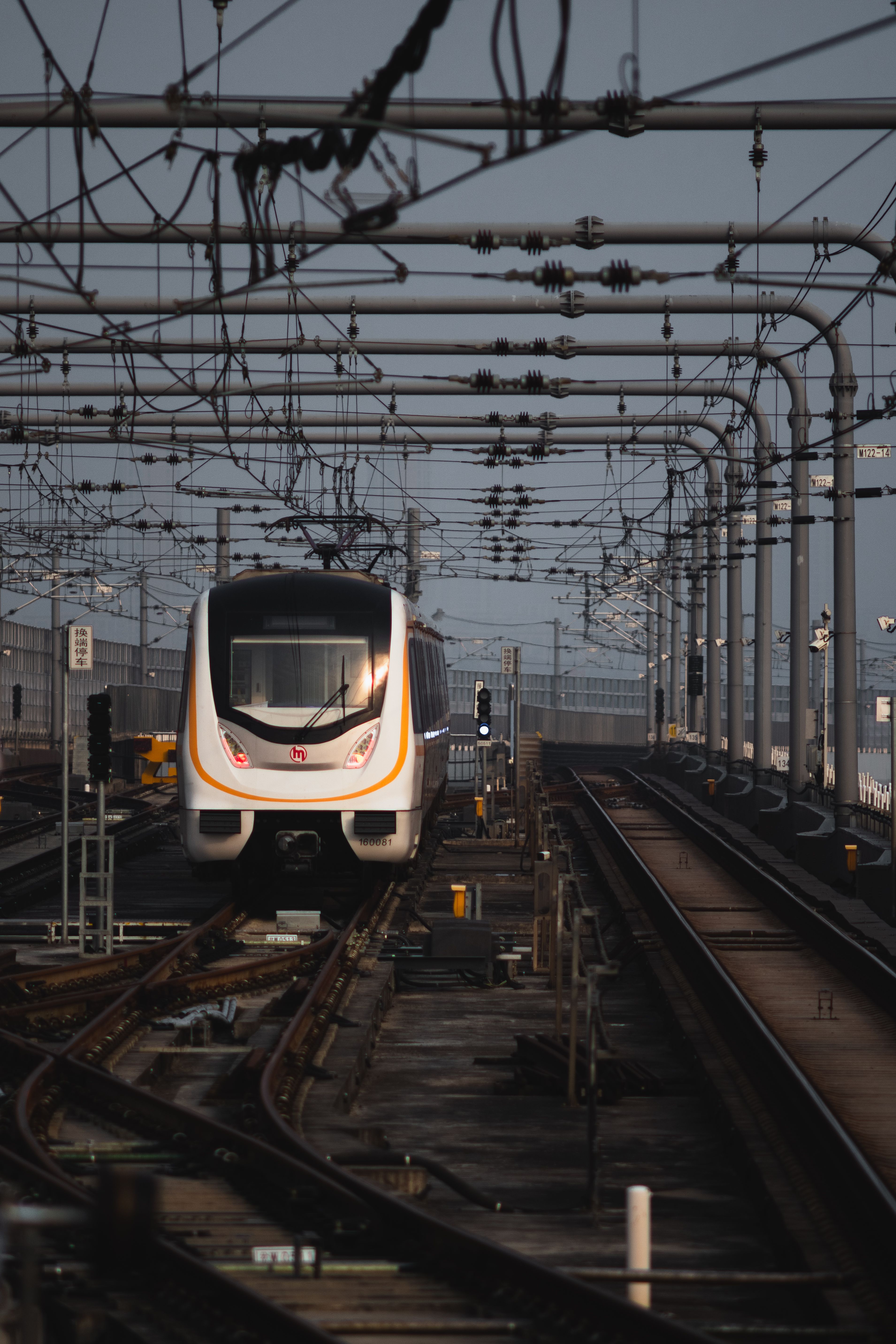 Train on Tracks · Free Stock Photo
