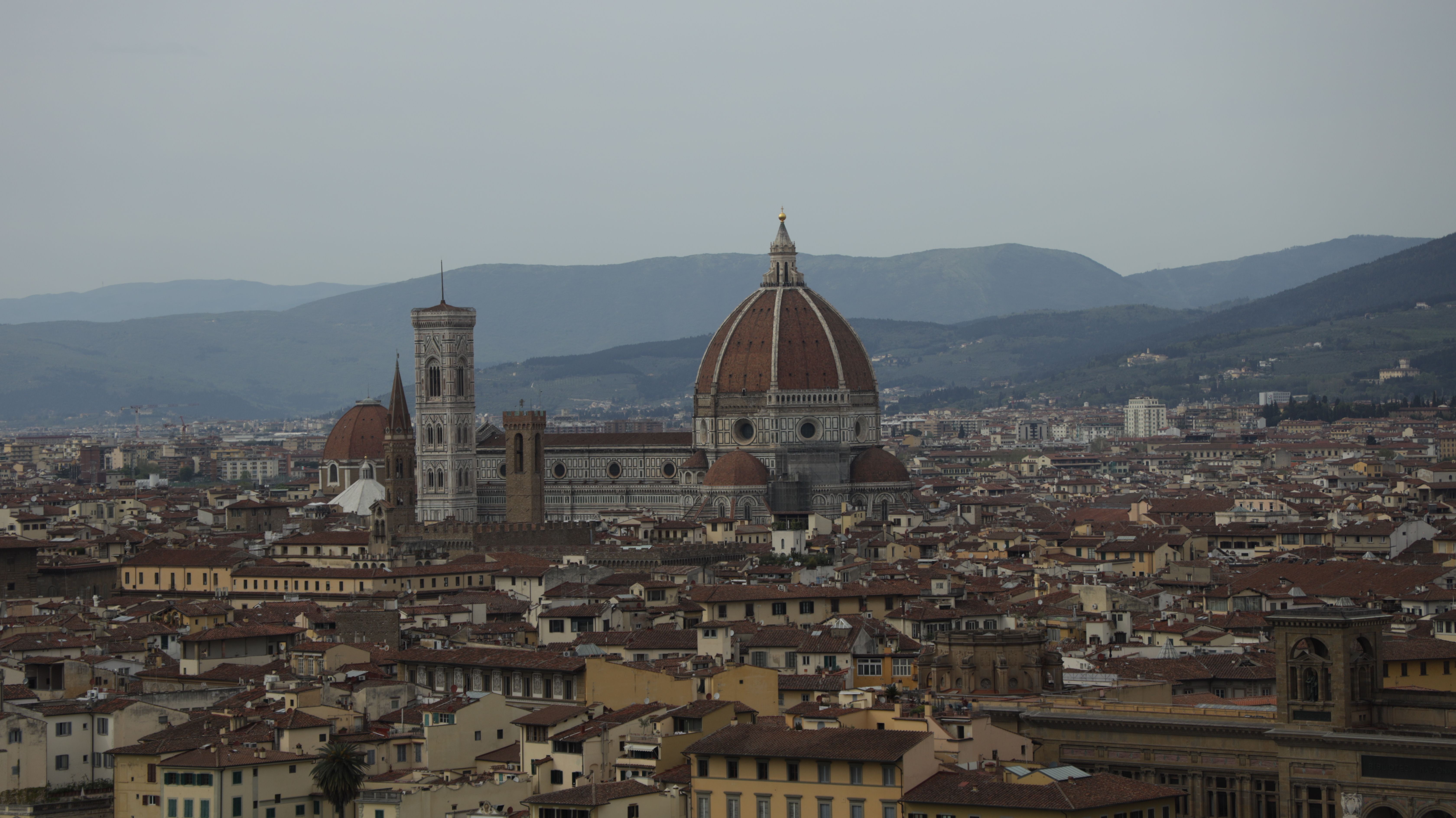 Florence Cathedral in Skyline of City in Italy · Free Stock Photo