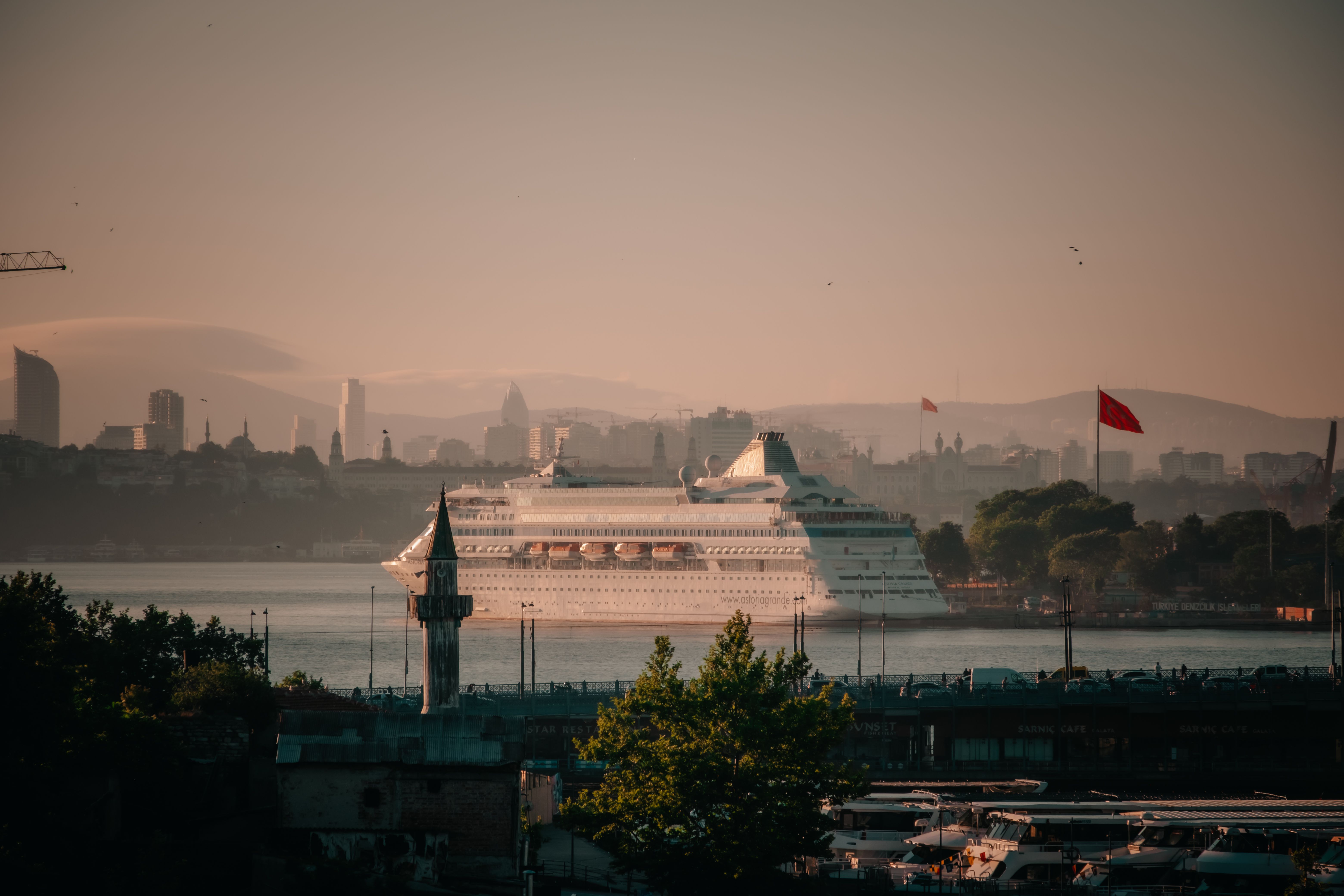 Ship Arrives to a Turkish Coast · Free Stock Photo