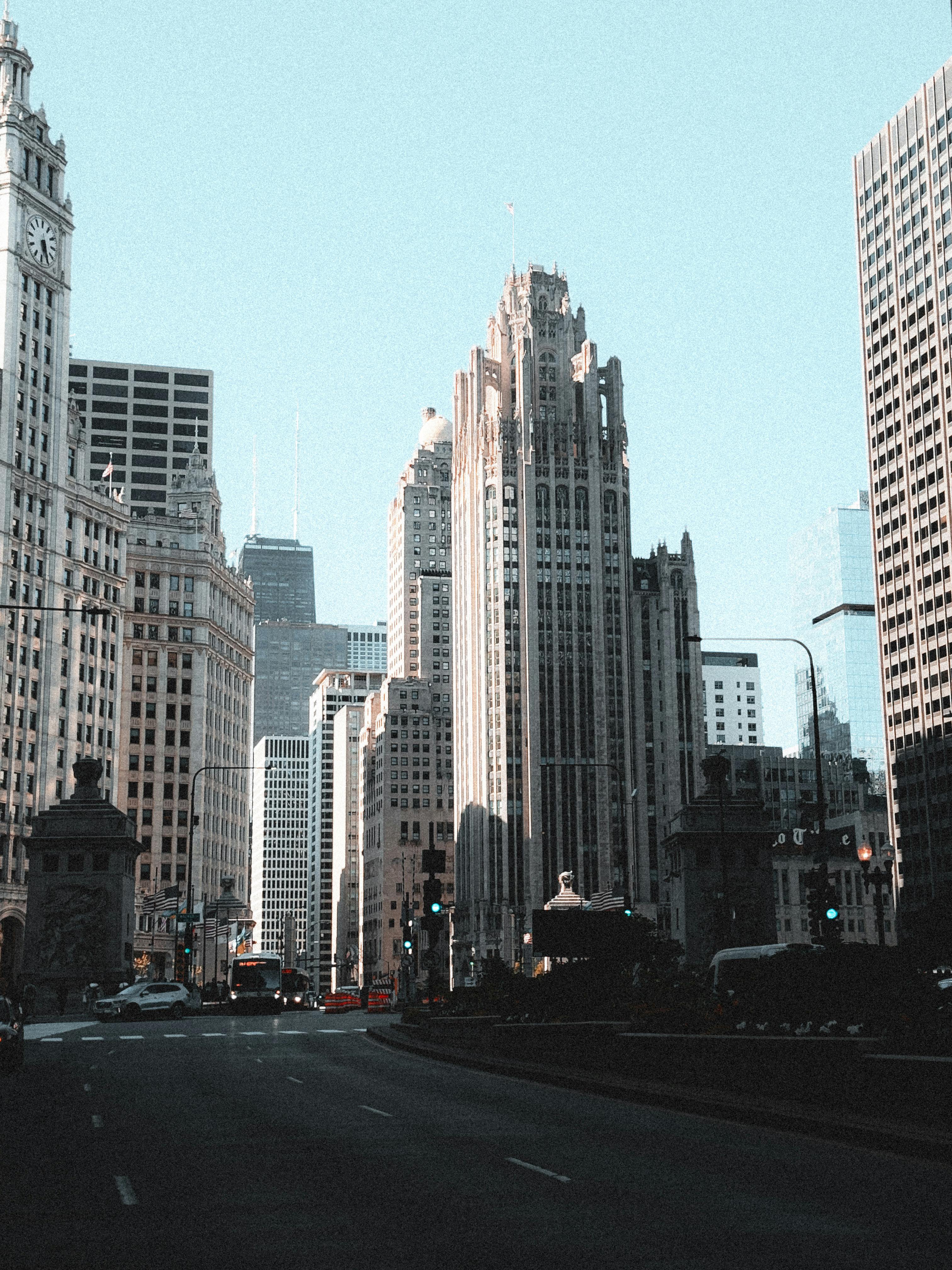 Neo-Gothic Tribune Tower in Chicago · Free Stock Photo