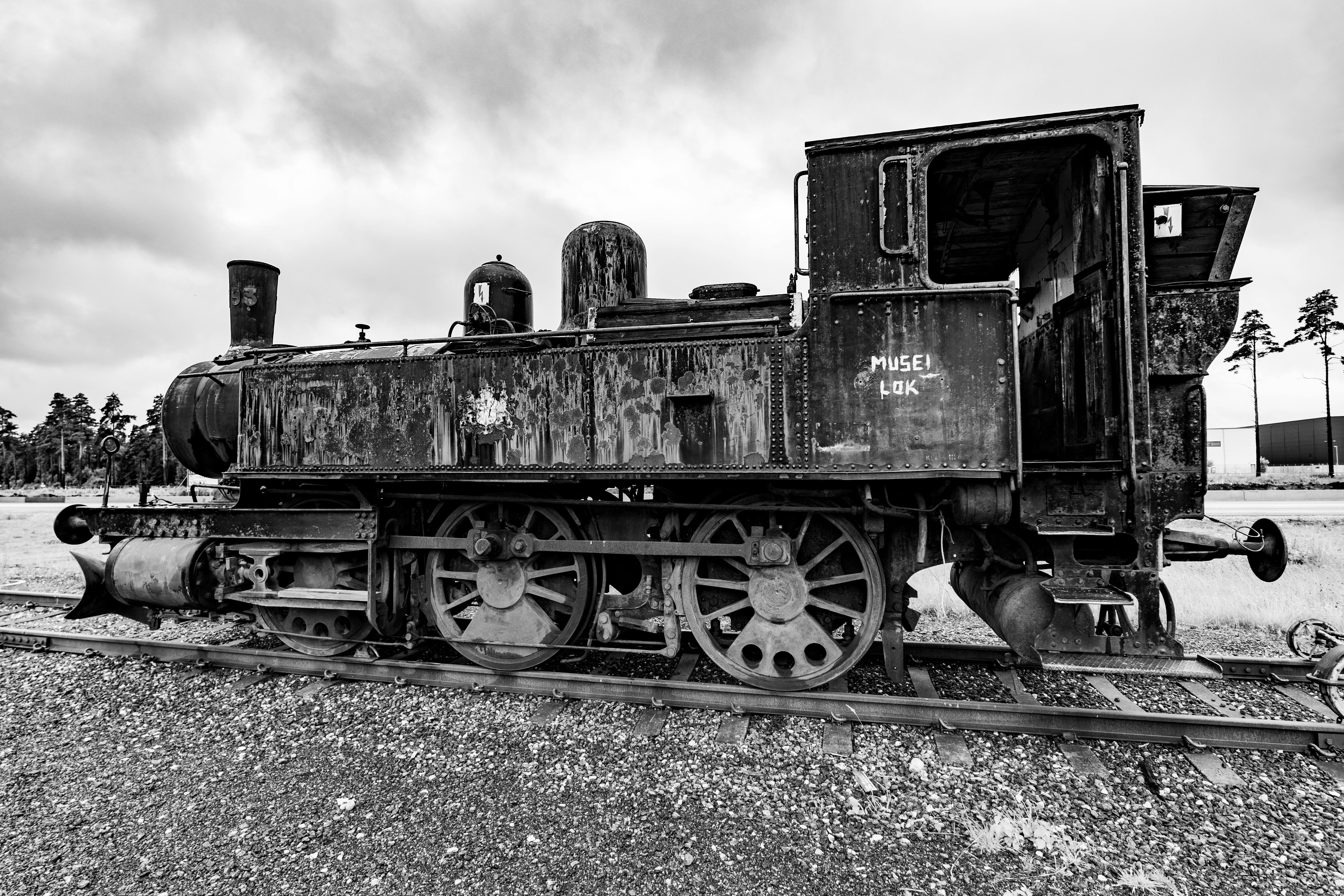 Rusty Old Steam Locomotive SJ K4 793 · Free Stock Photo