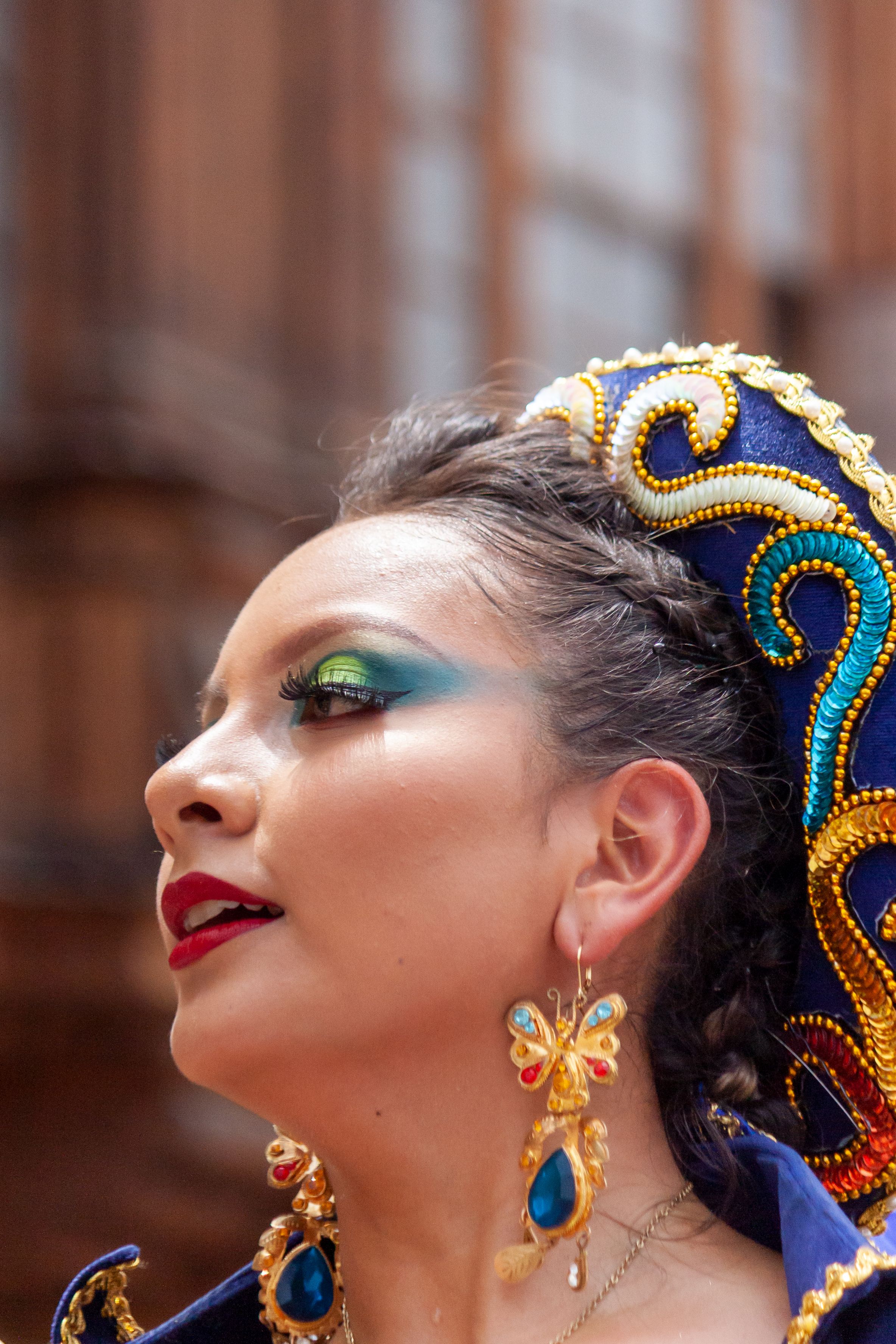 Performer Wearing Makeup · Free Stock Photo