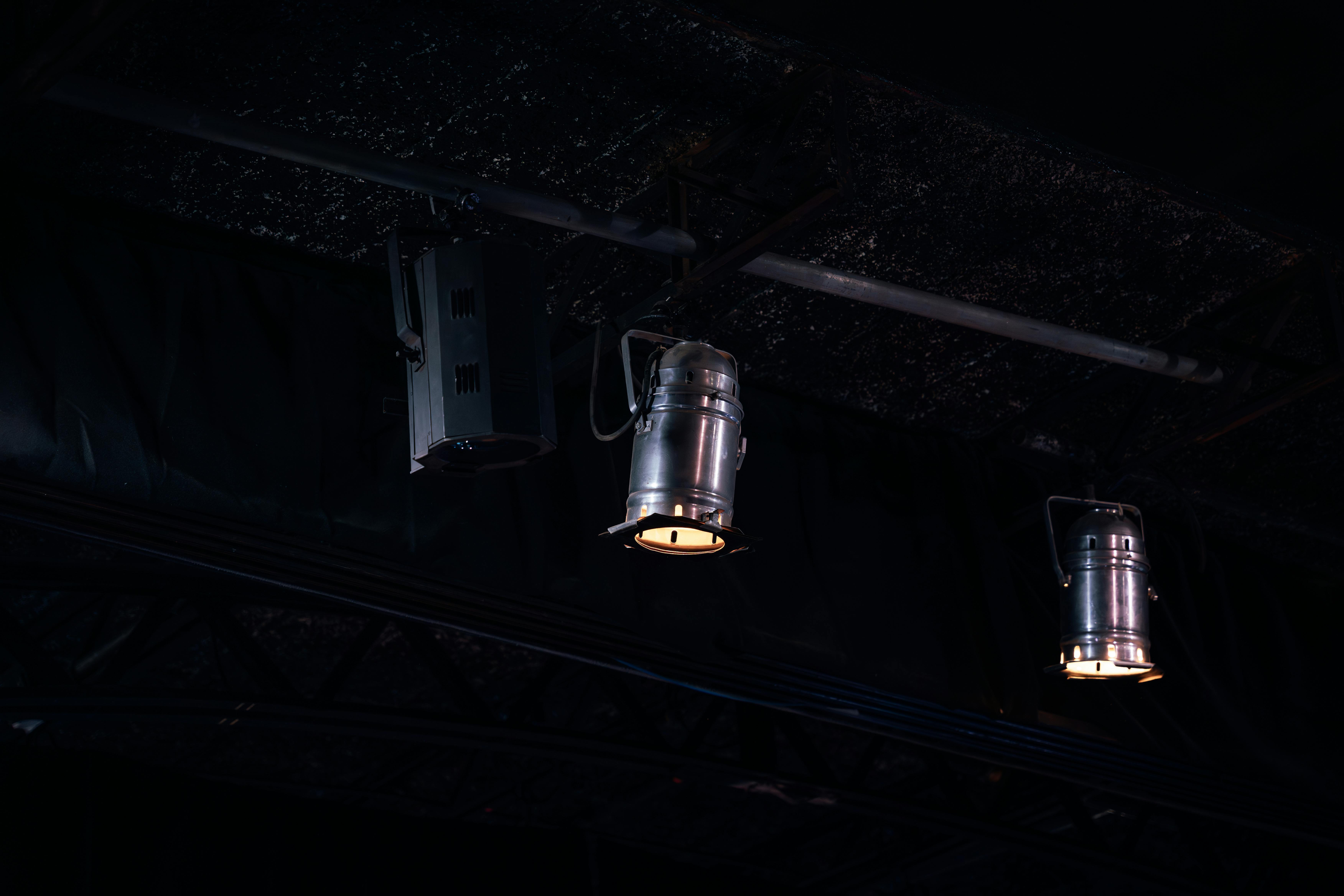 Close-up of Lamps Hanging from the Ceiling · Free Stock Photo