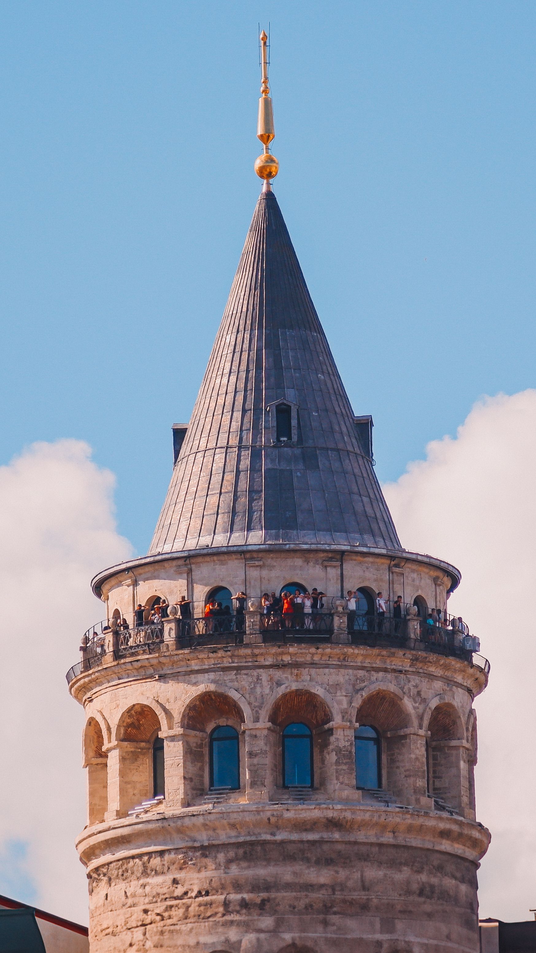 Exterior of the Galata Tower in Istanbul, Turkey · Free Stock Photo