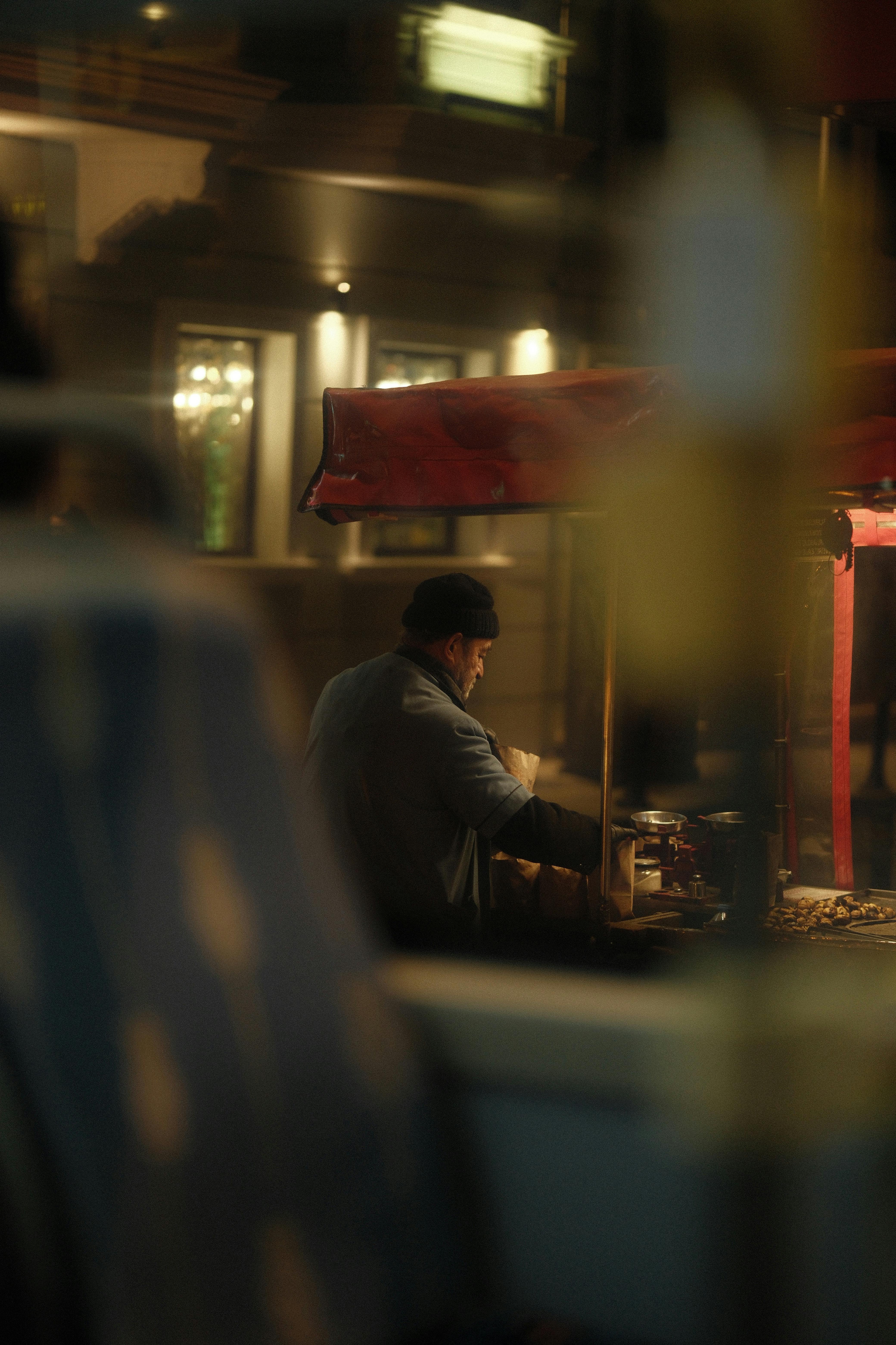 Busy Local Street With Customers Photos, Download The BEST Free Busy ...