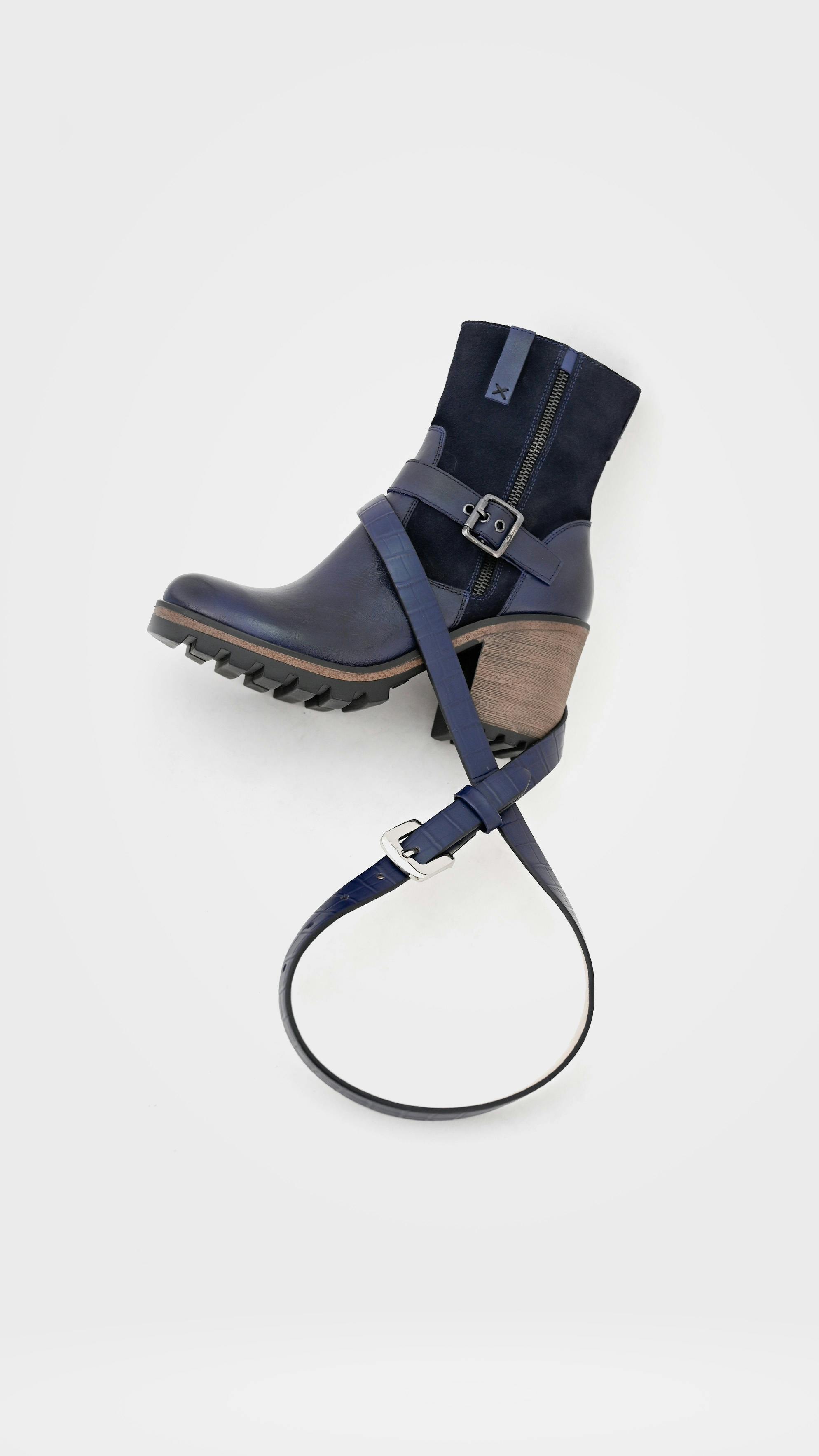 Black Leather Boot and Belt · Free Stock Photo