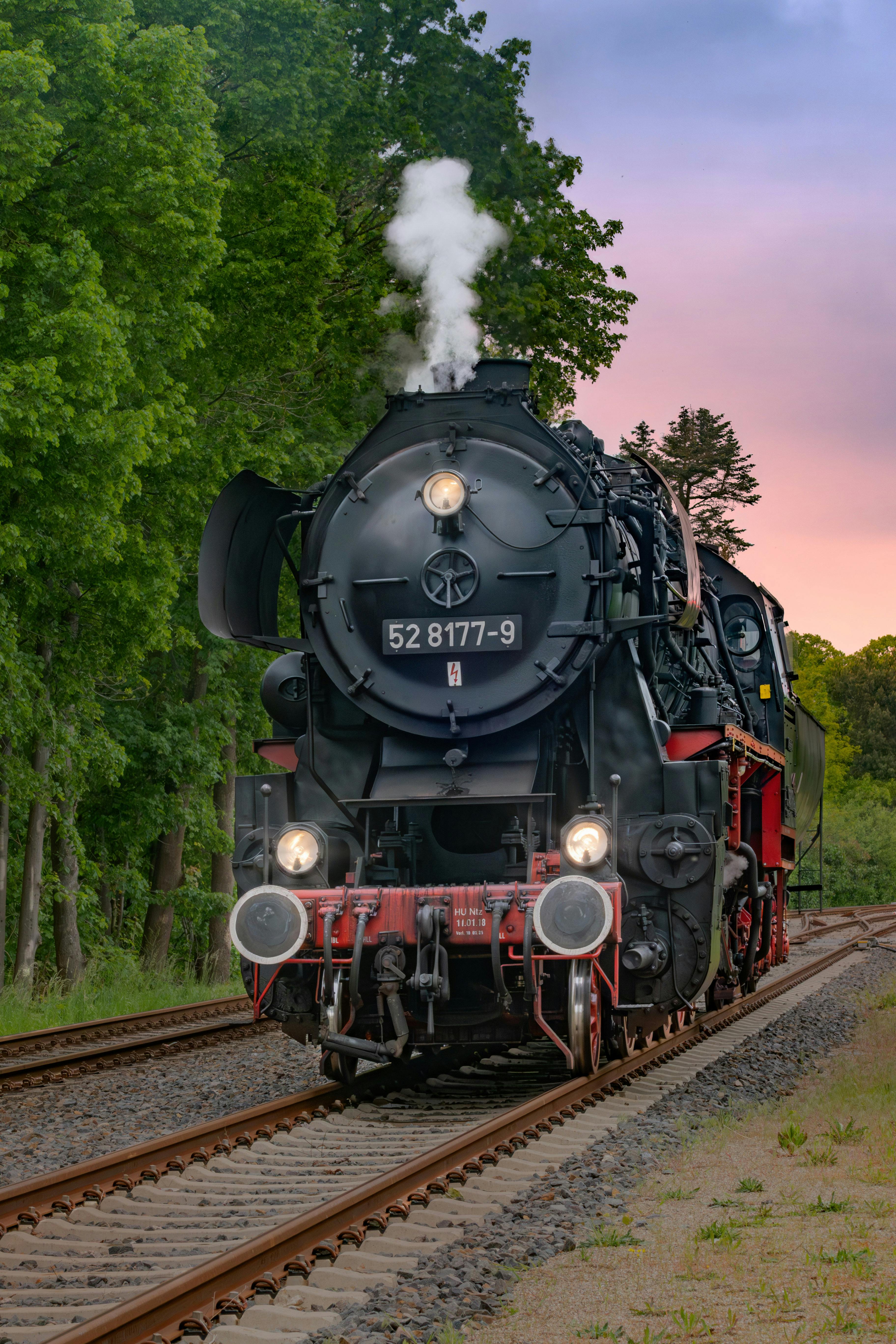 Train in Railway · Free Stock Photo