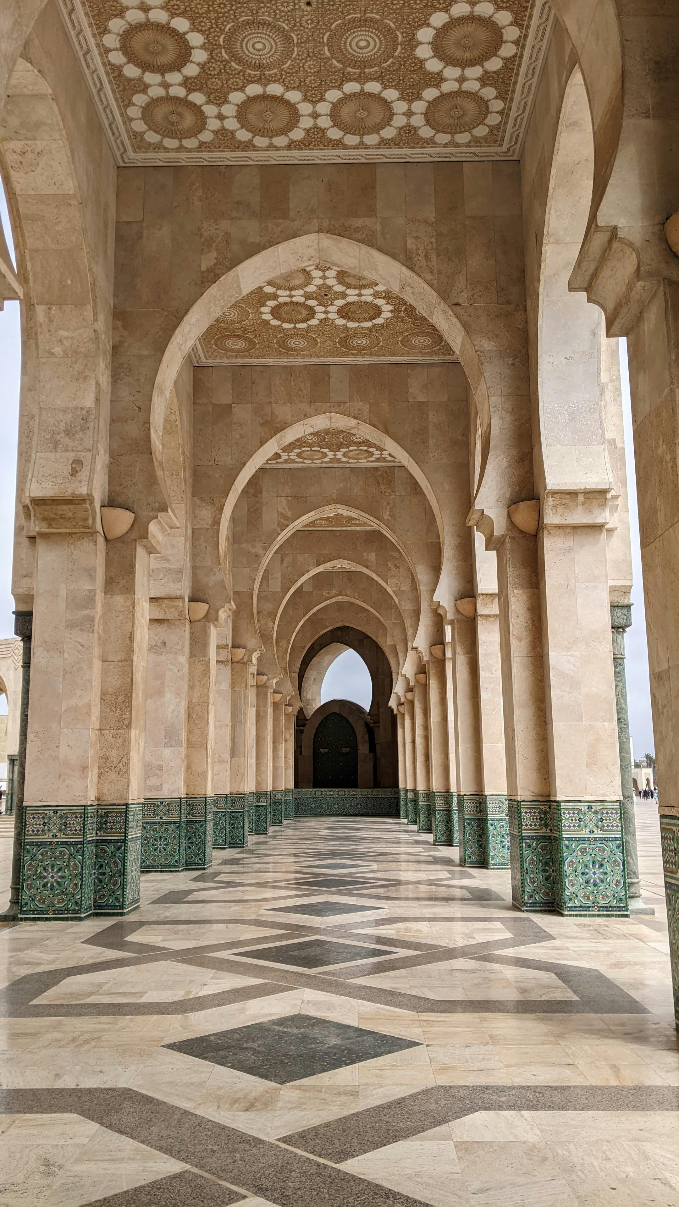 Mosaic Patterns in Mosque · Free Stock Photo