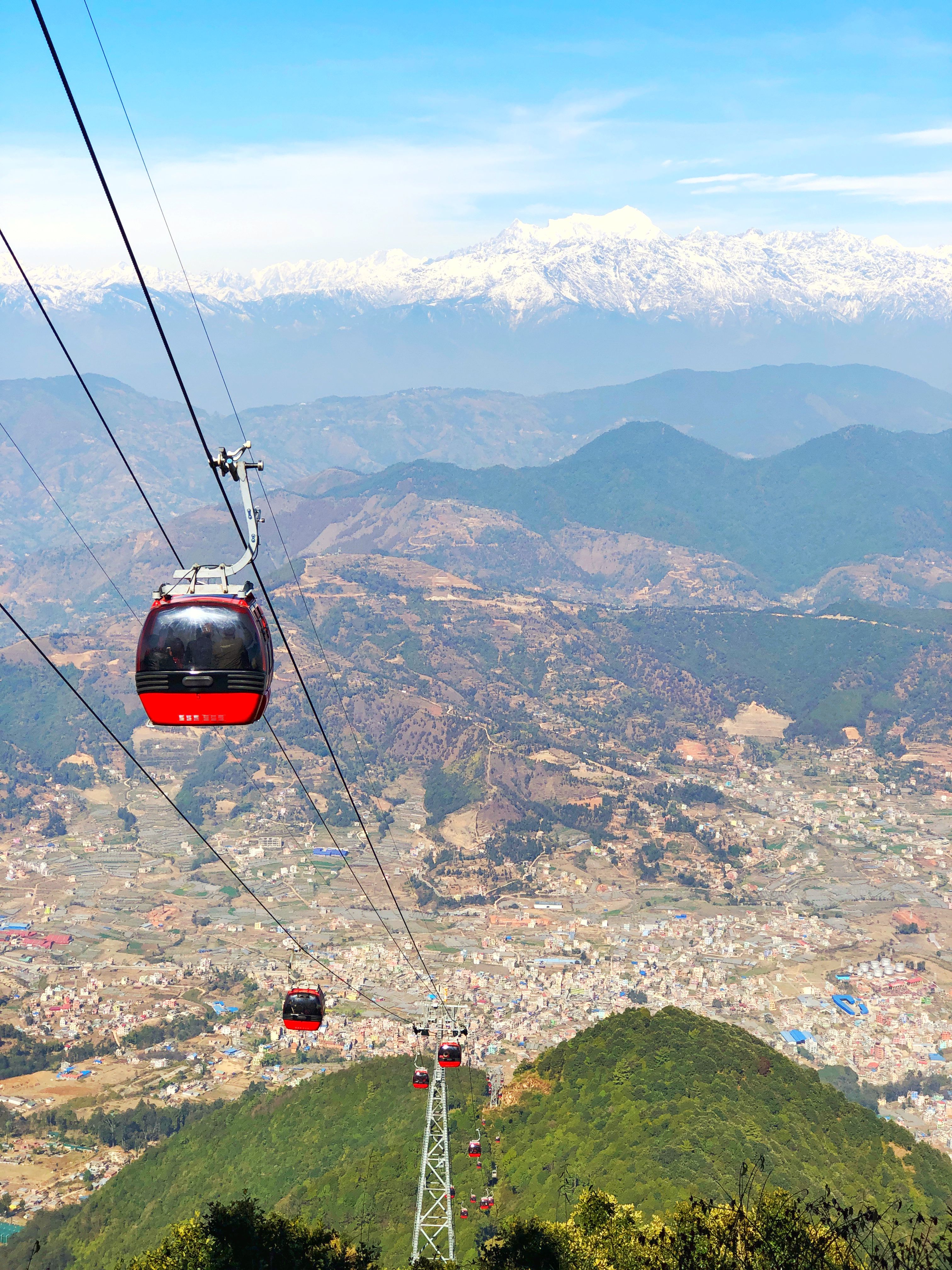 Red Cable Car · Free Stock Photo