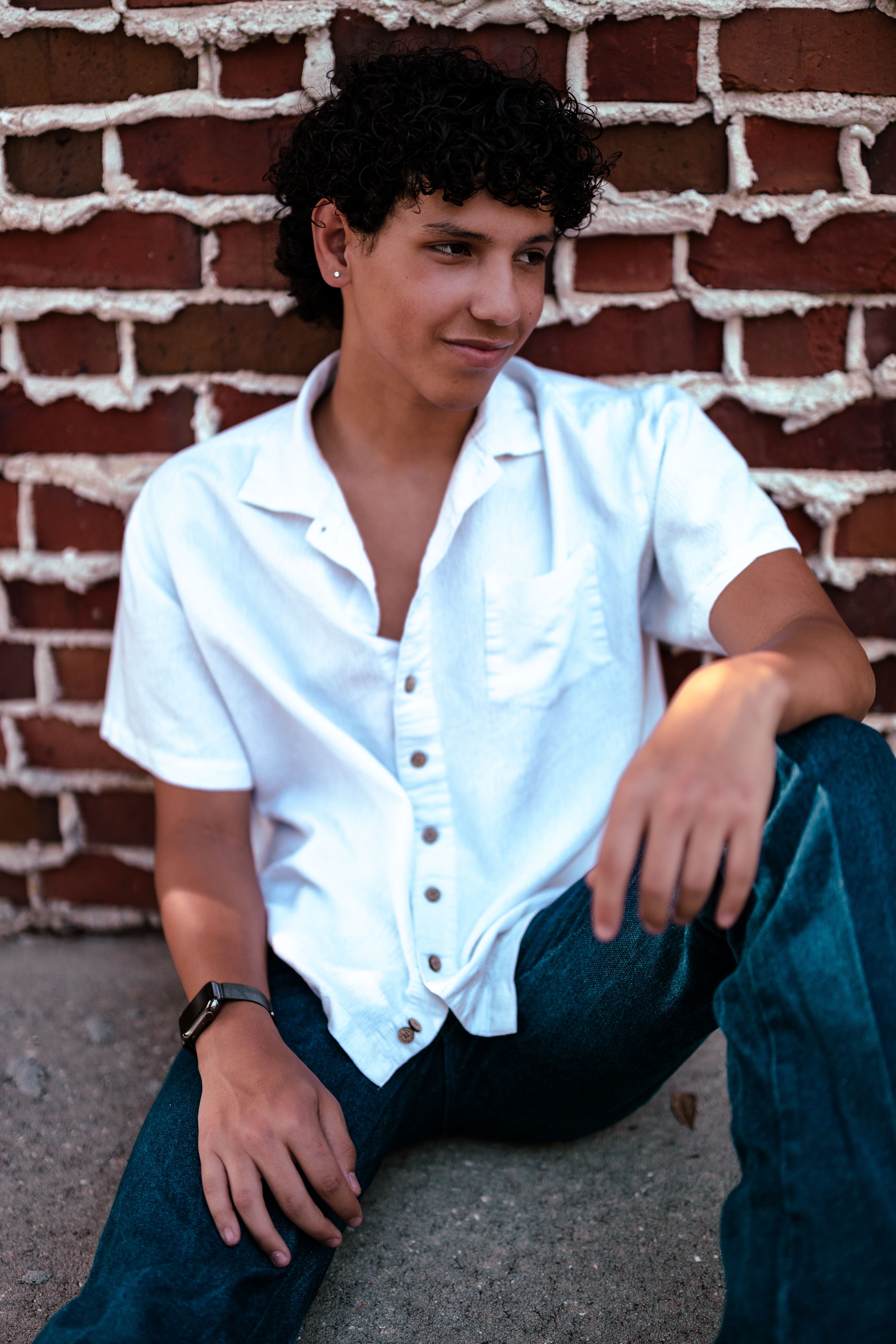 Casual Portrait of a Young Man Outdoors · Free Stock Photo