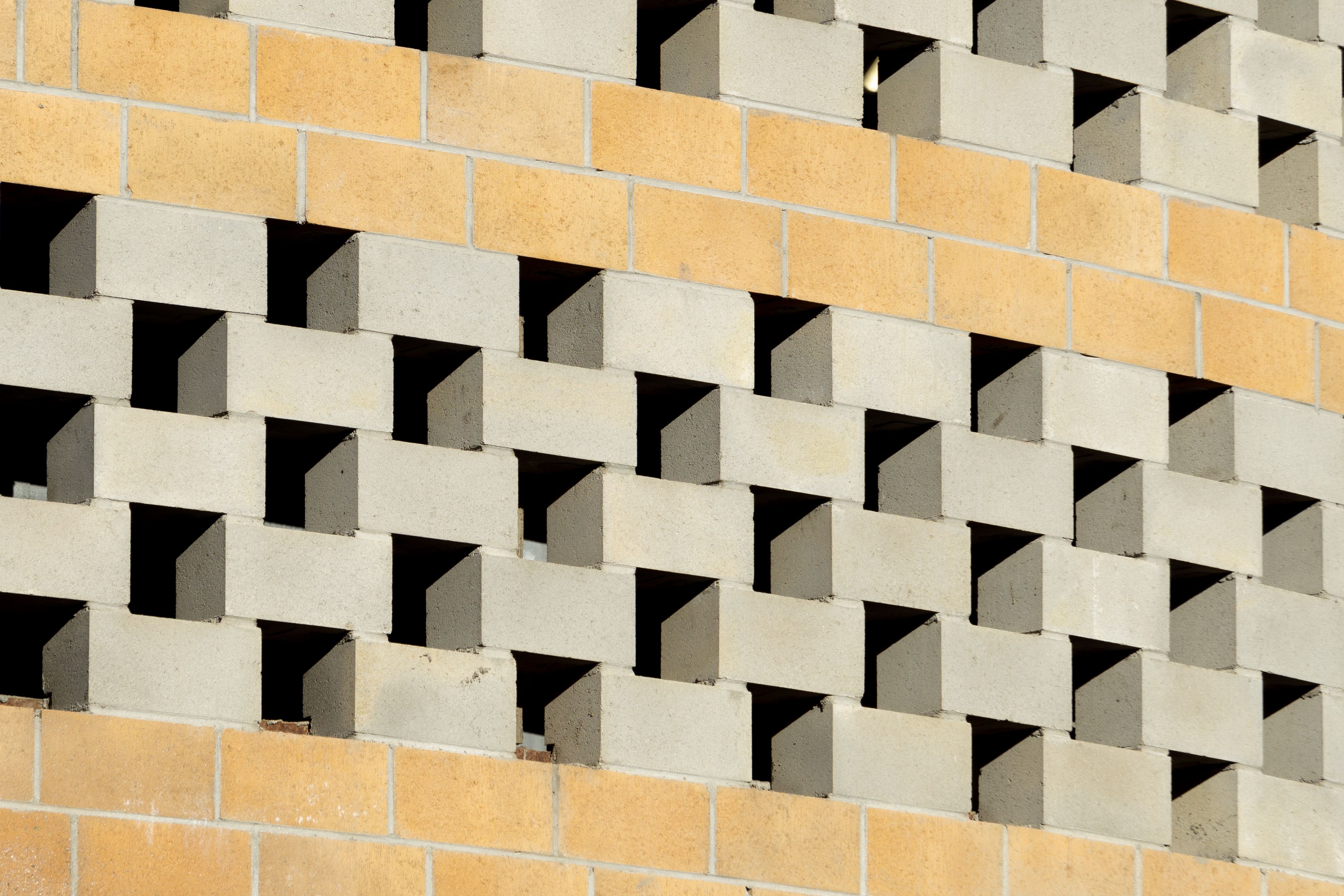 Concrete Blocks in Building Construction · Free Stock Photo