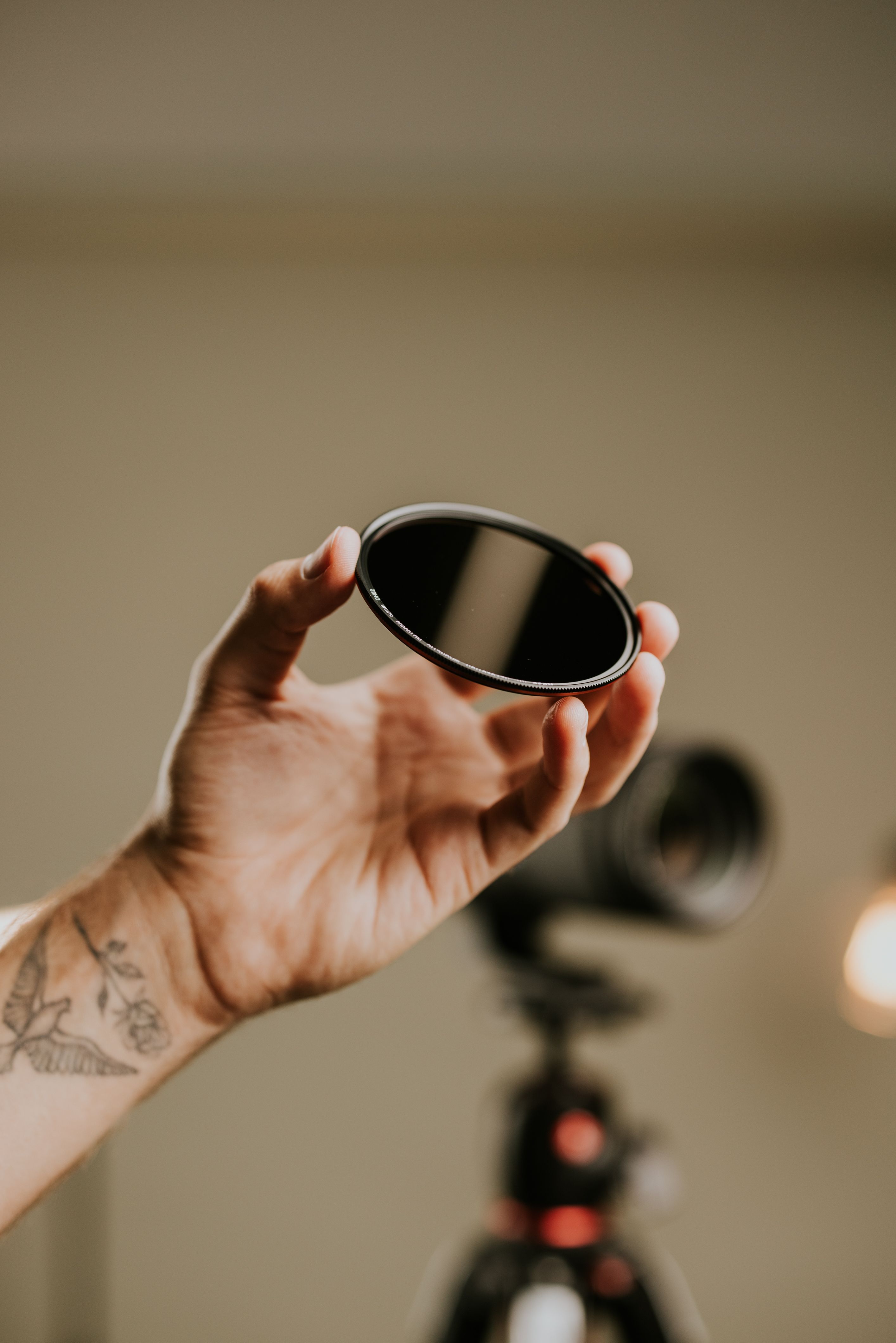 Man Hand Holding Pocket Mirror · Free Stock Photo