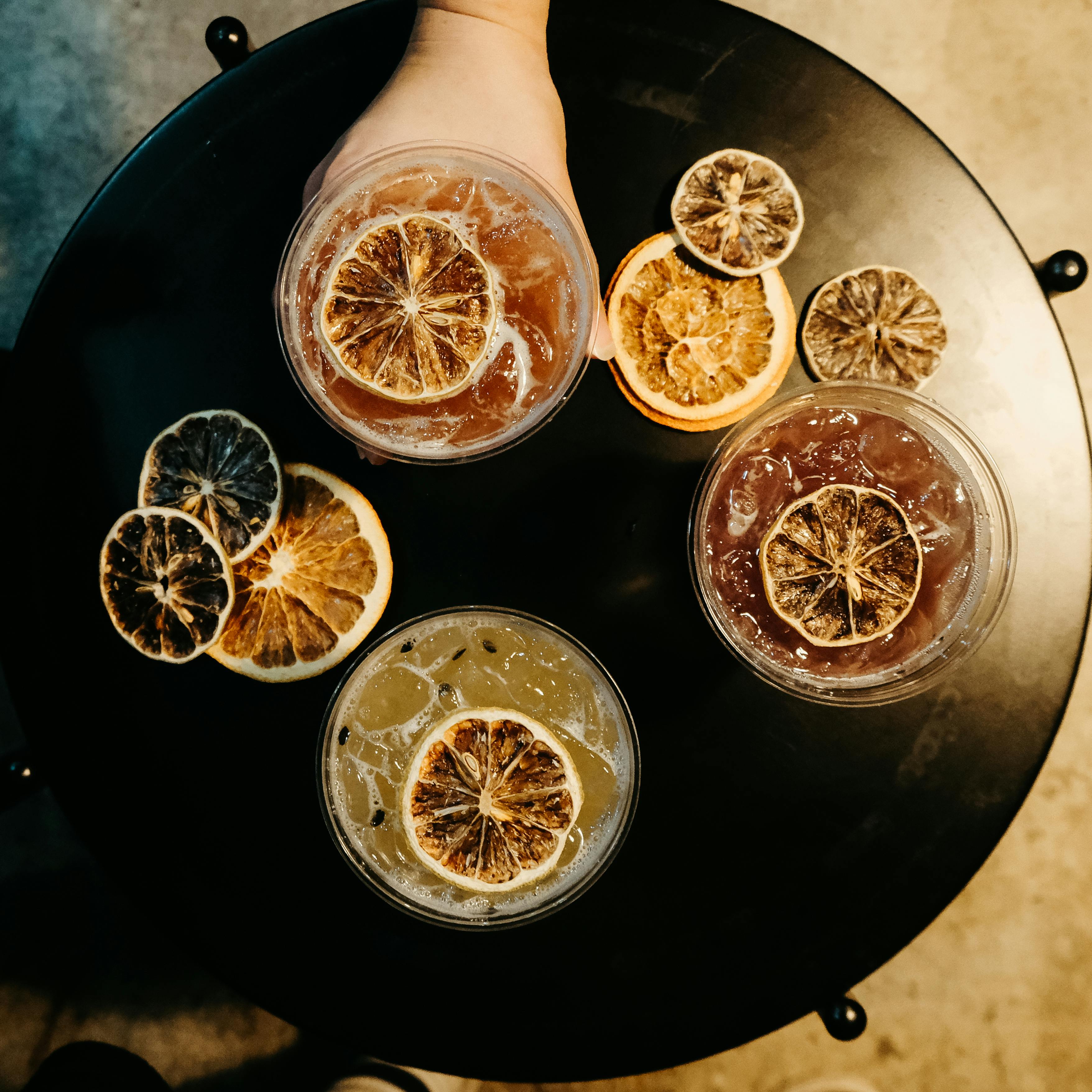 Cold Beverages with Slices of Citrus Fruits · Free Stock Photo