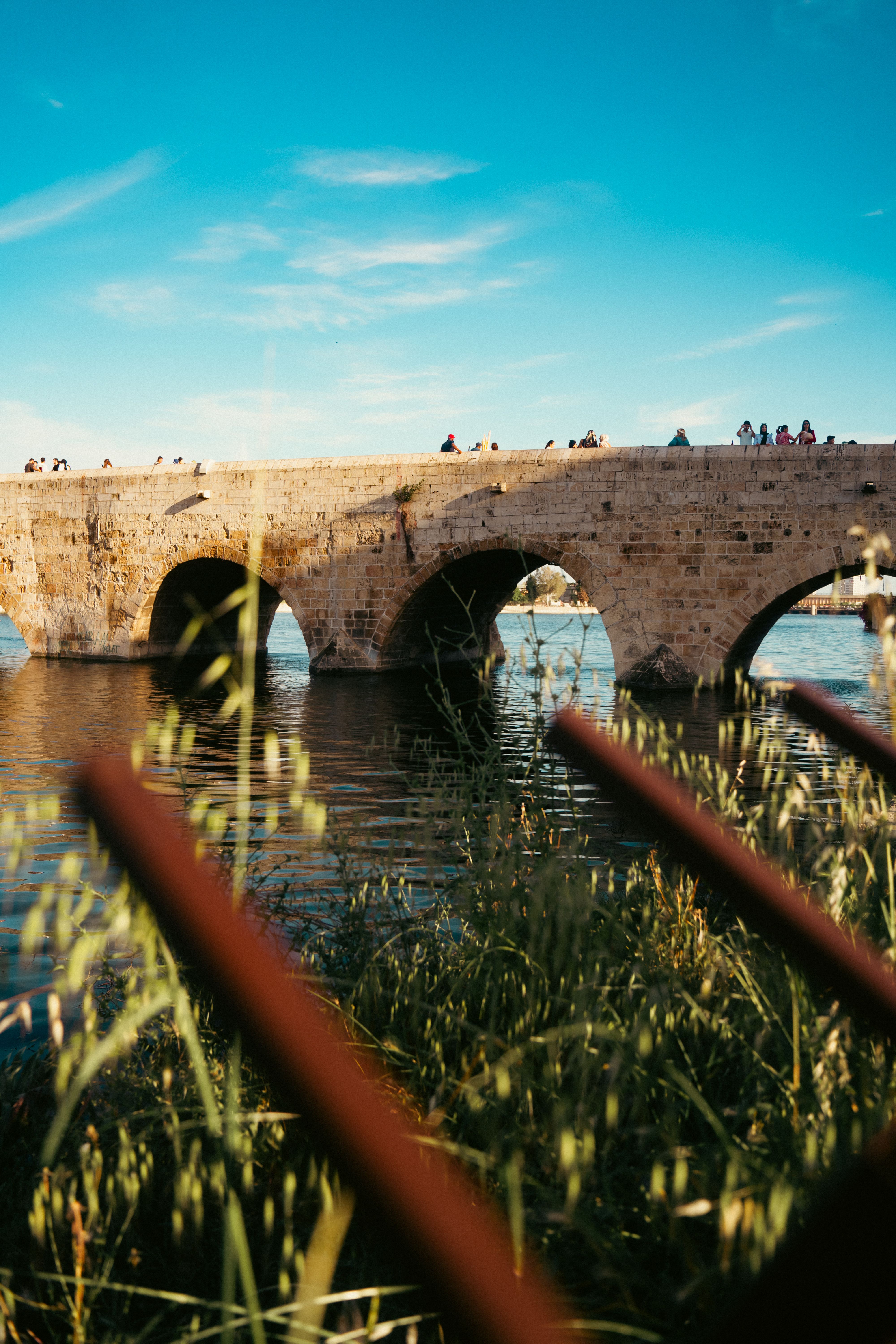 Stone Bridge Over a River · Free Stock Photo