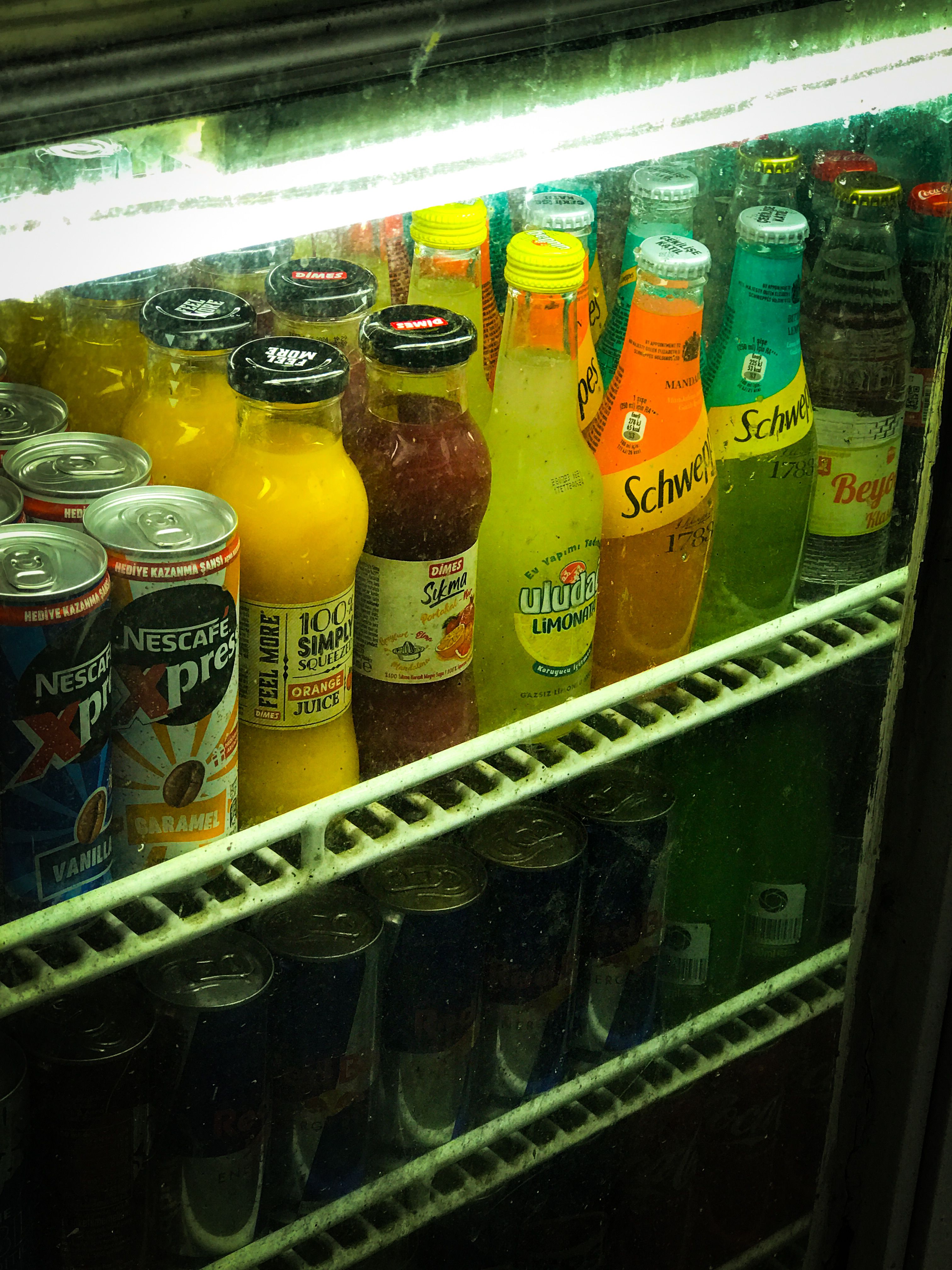 Fridge with Drinks in the Shop · Free Stock Photo