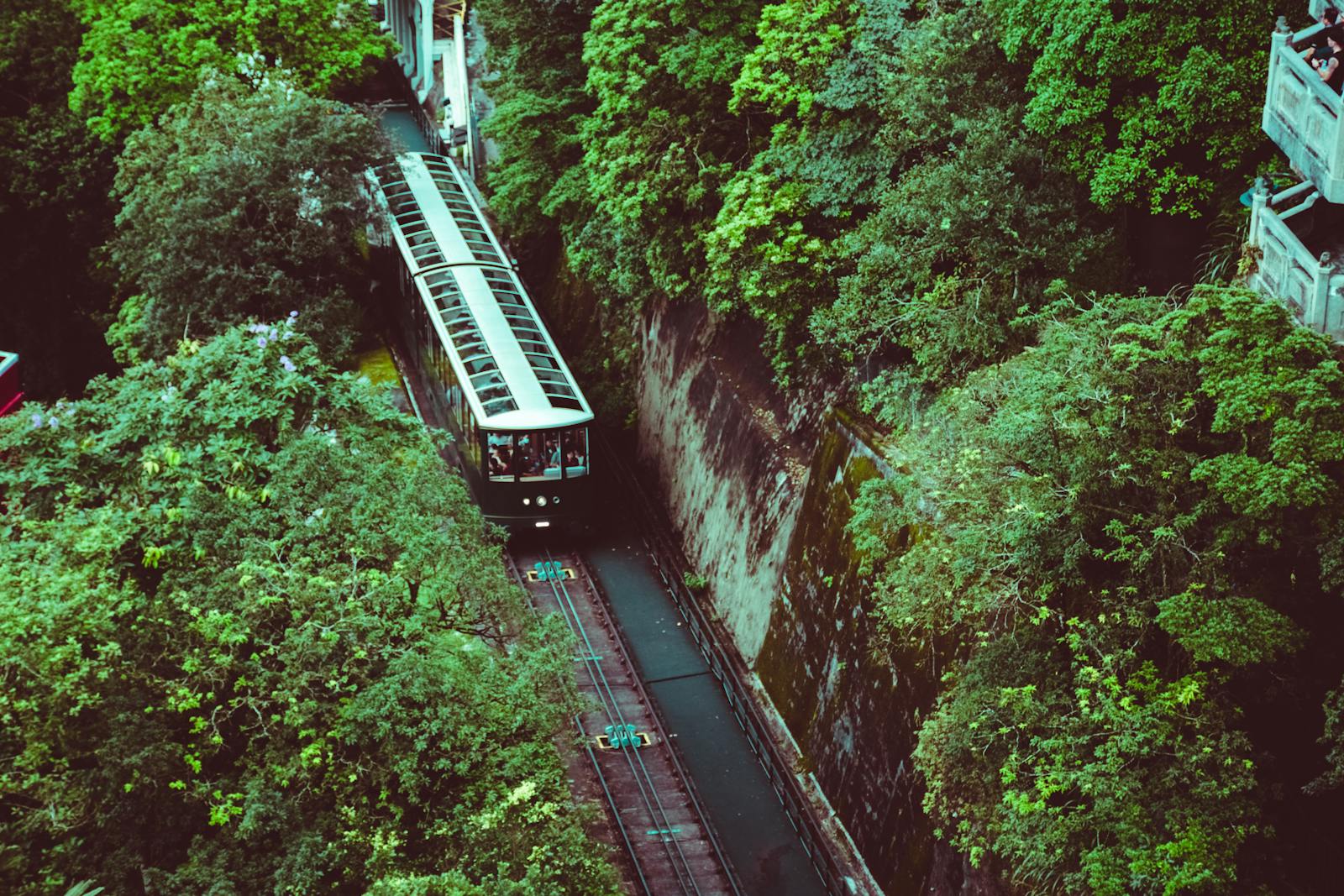 Peak Tram Funicular Railway In Hong Kong Sar Wallpaper Photos, Download ...