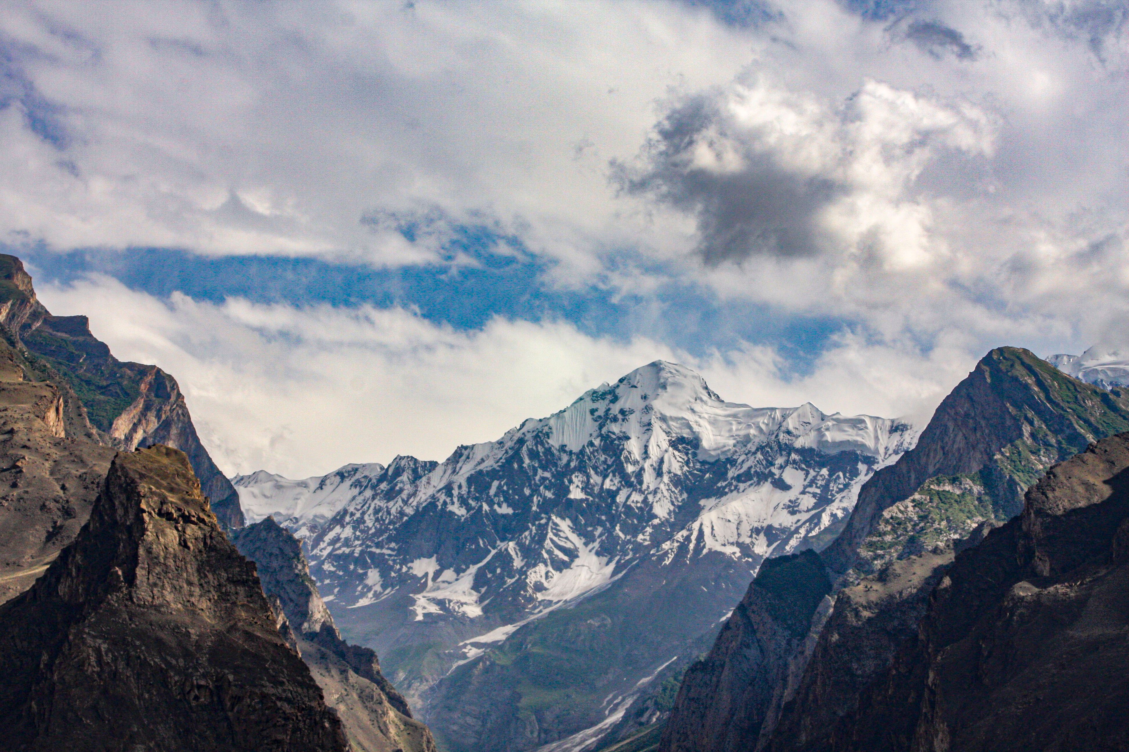 Adventure on Suspension Bridge in Pakistani Mountains · Free Stock Photo
