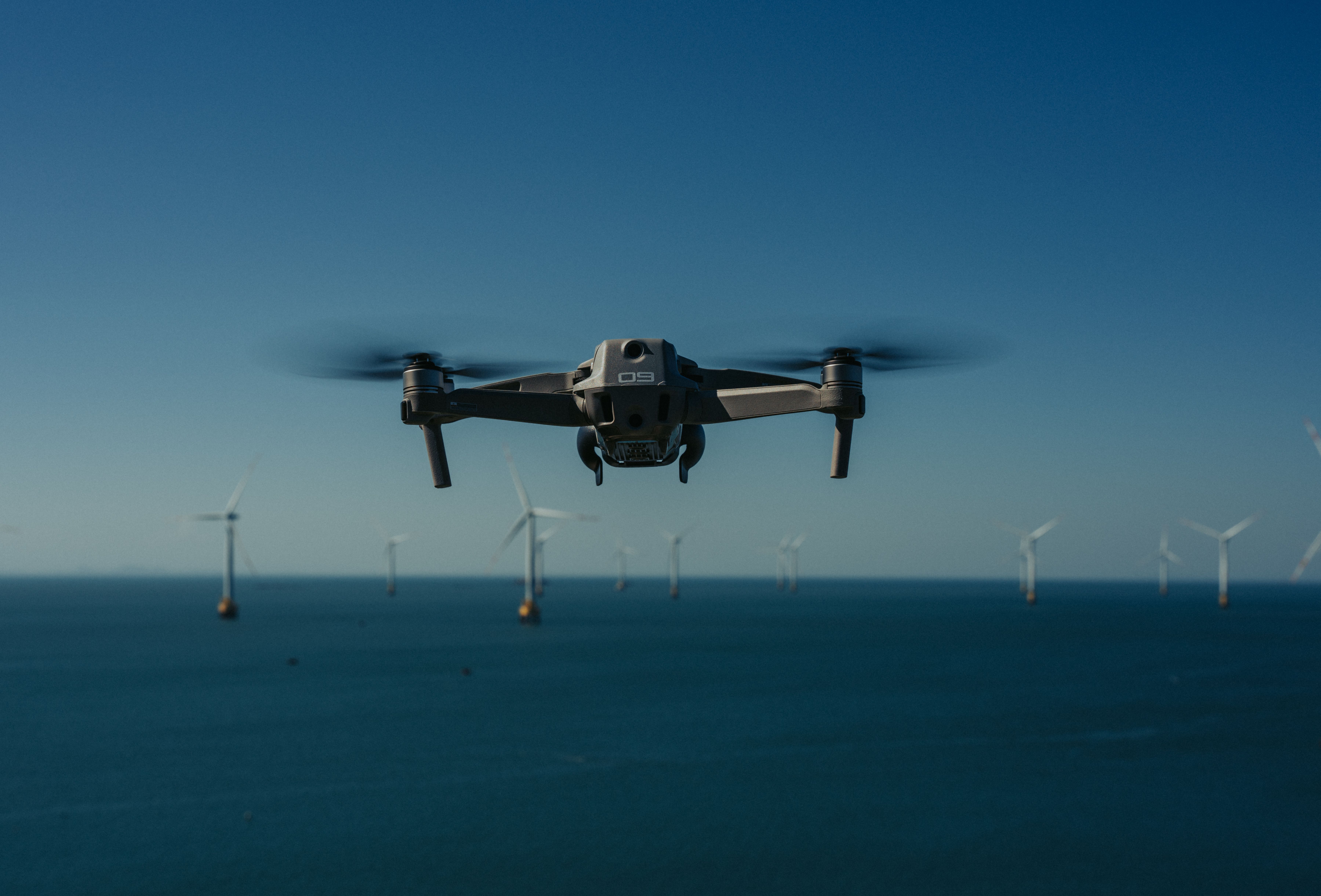Close-up of a Drone Flying above the Sea · Free Stock Photo