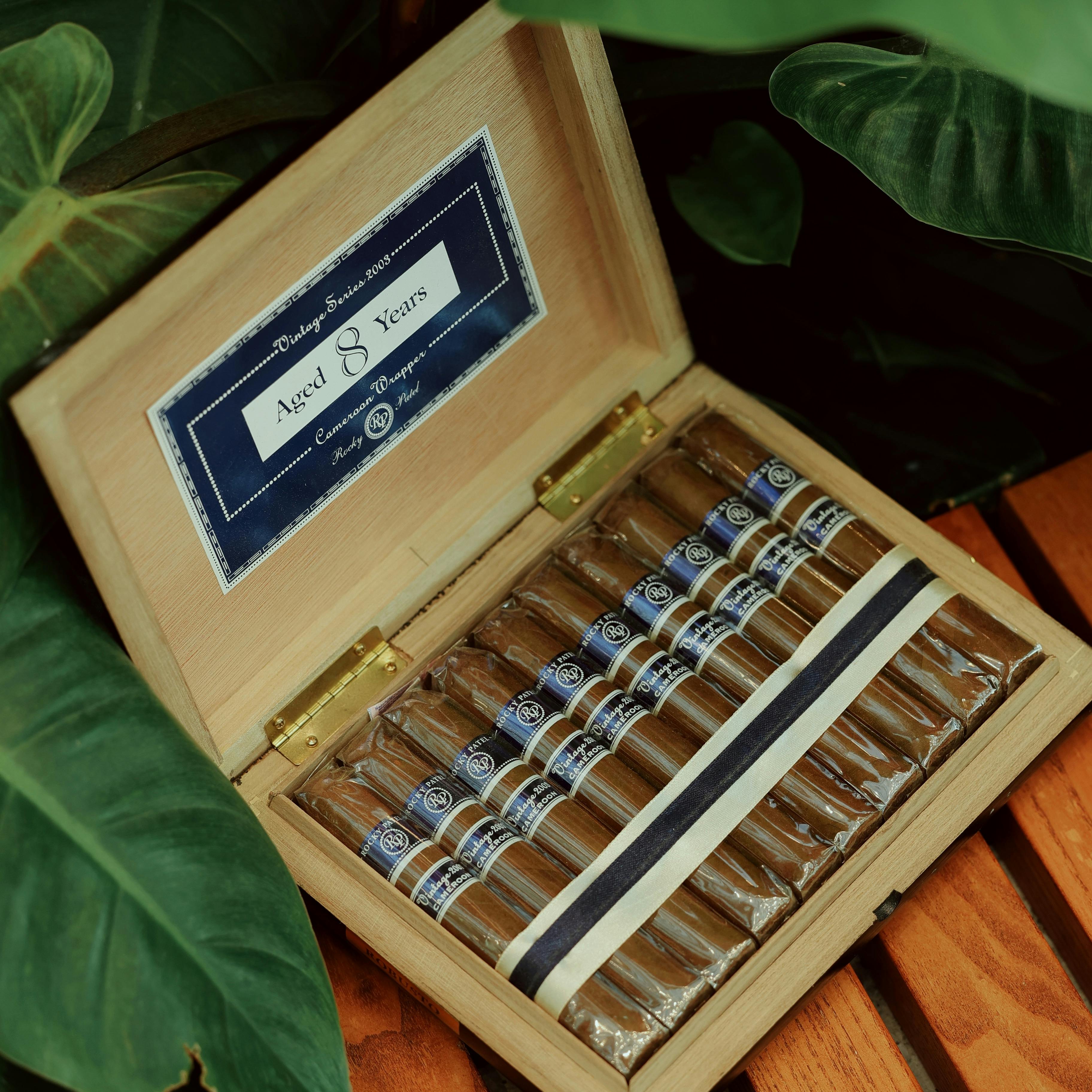 Box of Vintage Cigars · Free Stock Photo