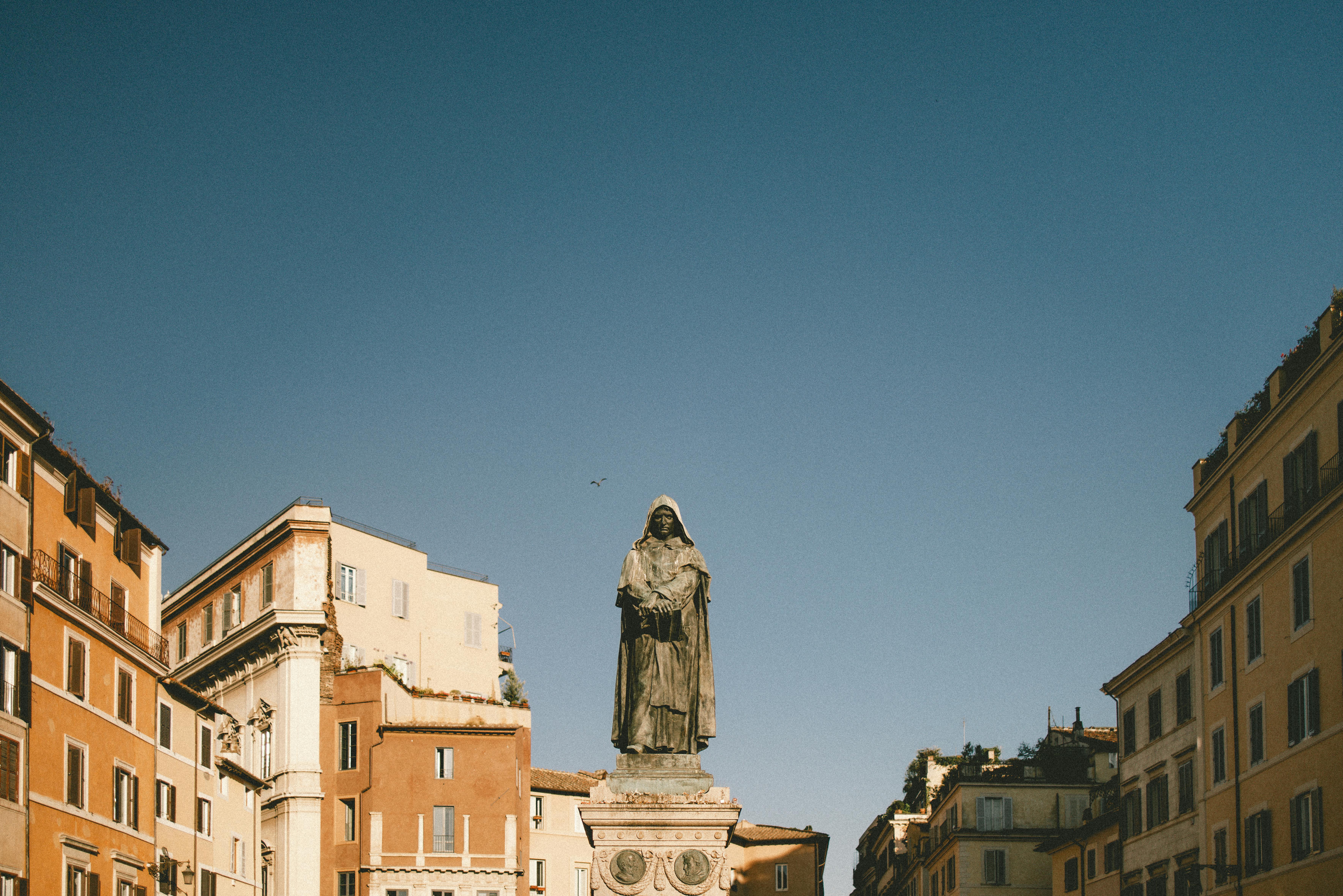 Photo of the Monument to Giordano Bruno, Rome, Italy · Free Stock Photo