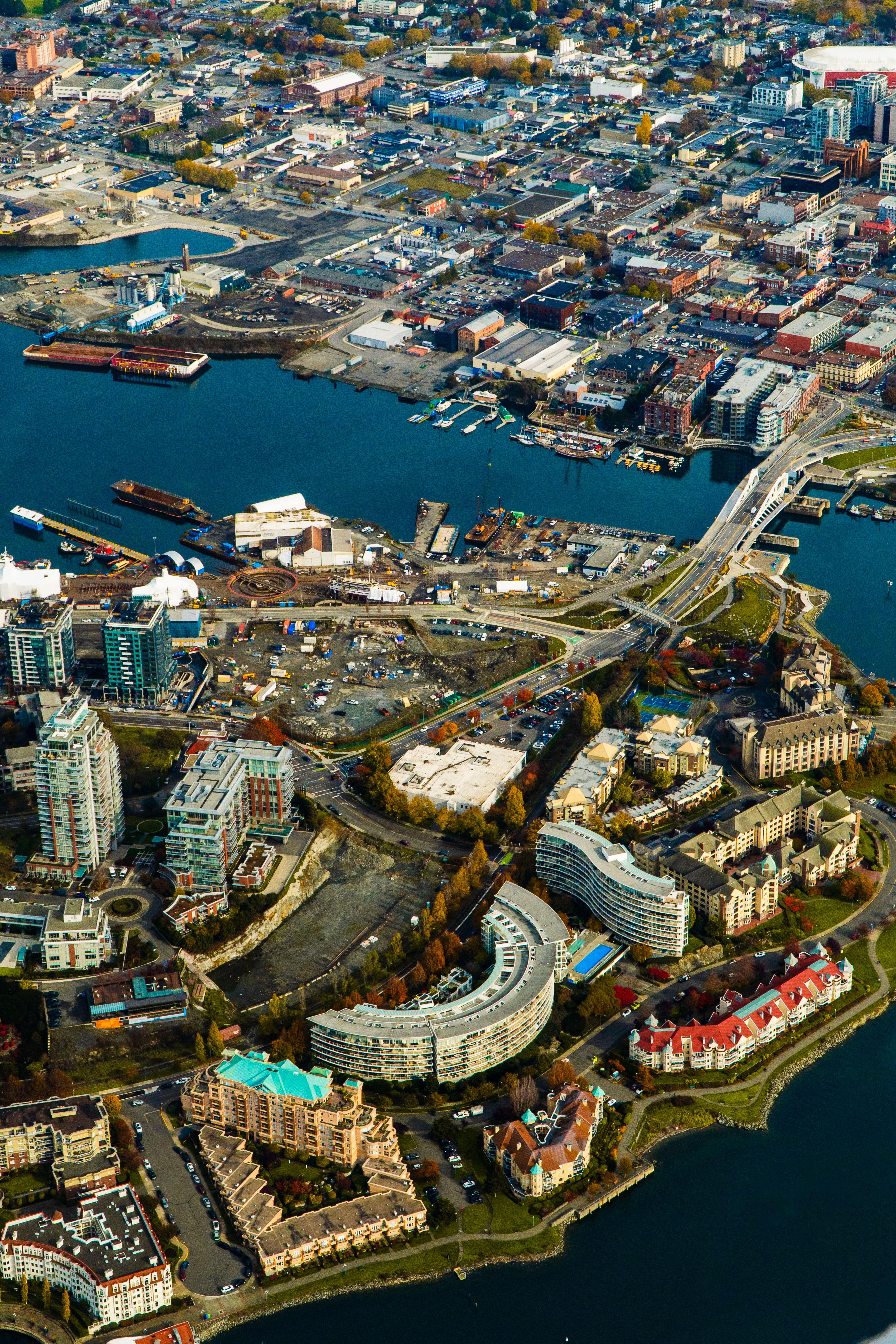 Drone Shot of City · Free Stock Photo