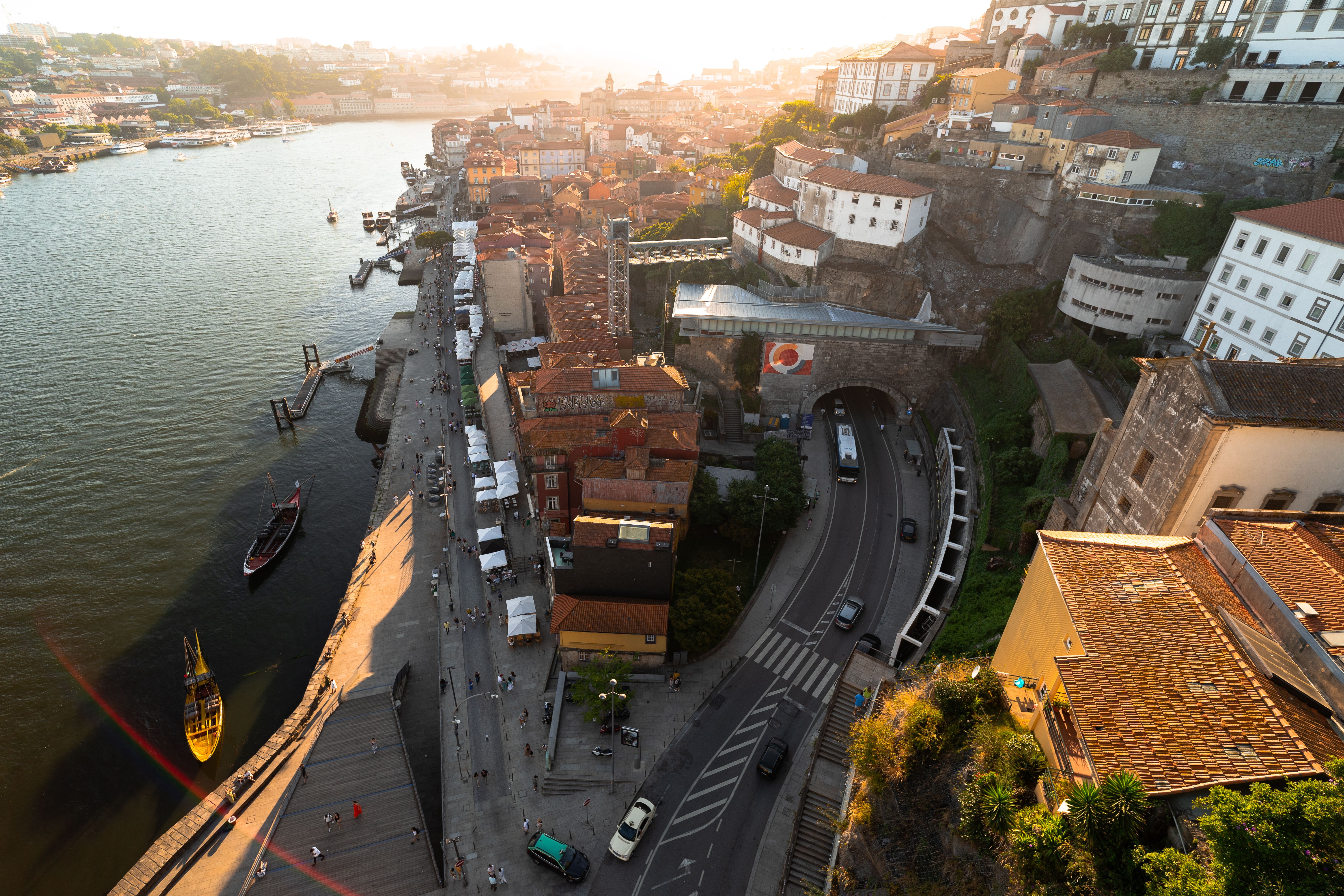 Buildings near River in Porto in Portugal · Free Stock Photo