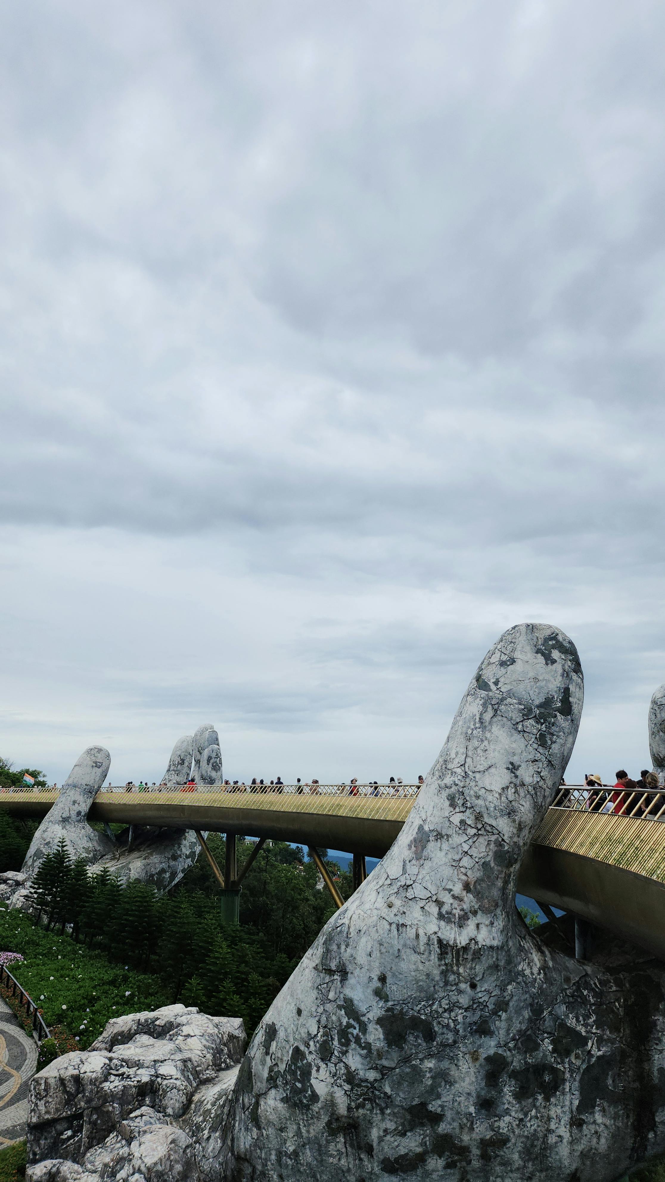 Hand Holding Bridge · Free Stock Photo